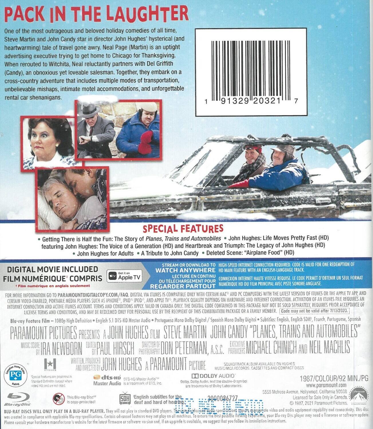 Planes, Trains, and Automobiles BLU RAY - Best Buy