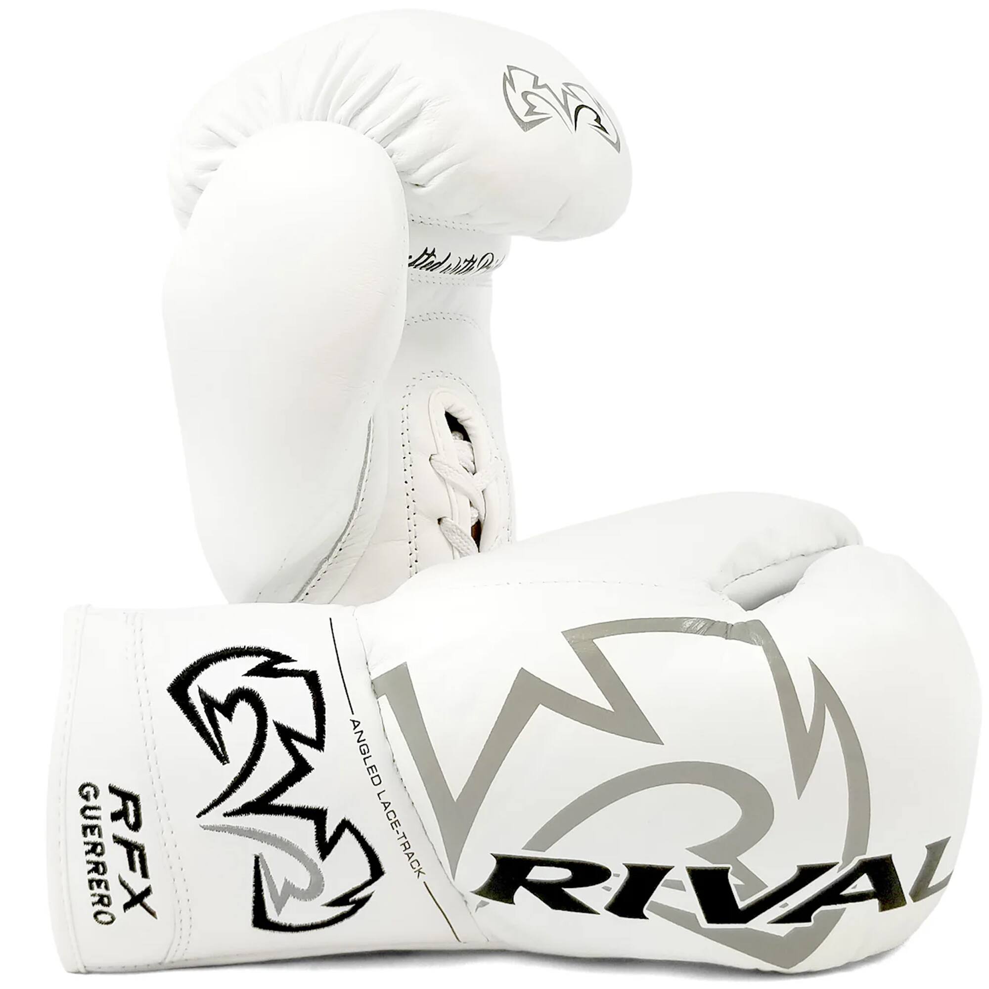 RIVAL Boxing RFX Guerrero SF H Lace Up Pro Fight Gloves 10 oz. White ...