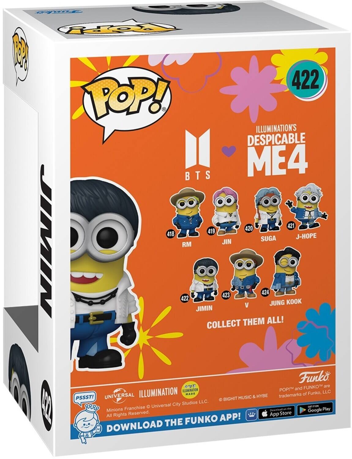 Funko POP! Movies: Despicable Me 4 Jimin COLLECTIBLES Multicolor ...