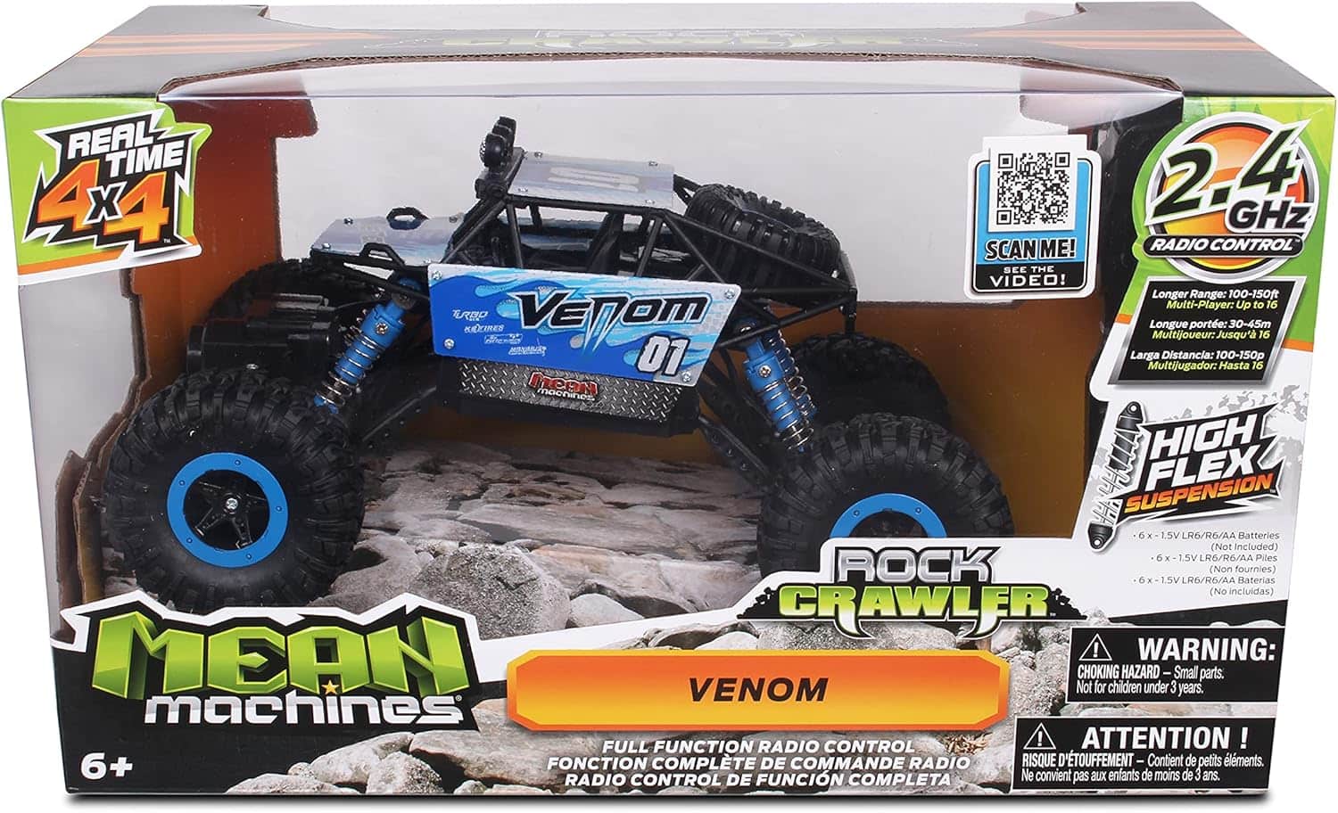 Best Buy: NKOK Mean Machines 1:16 RC Rock Crawler Venom G698143816017