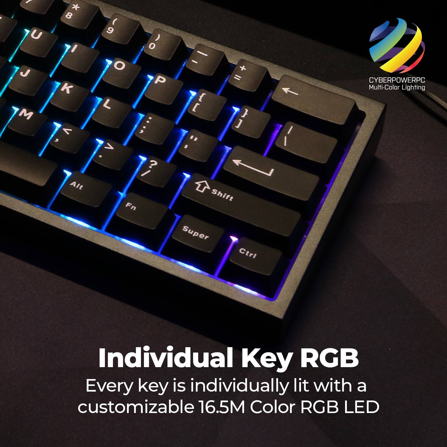 CyberPowerPC CK60 60% Wired RGB Mechanical Linear Switch Gaming Keyboard Black CK60B - Best Buy