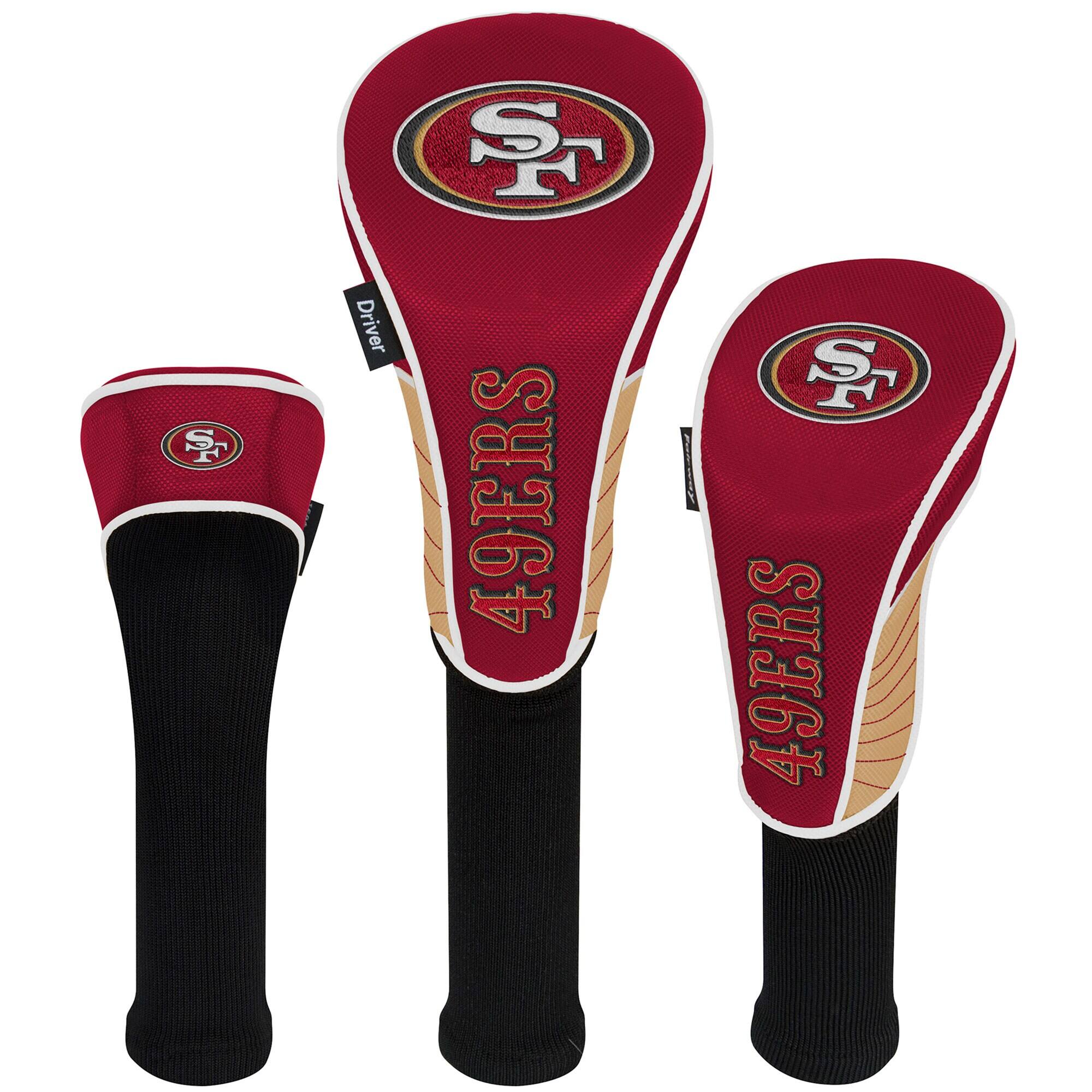 WinCraft San Francisco 49ers Three Pack Golf Club Headcover Set ...