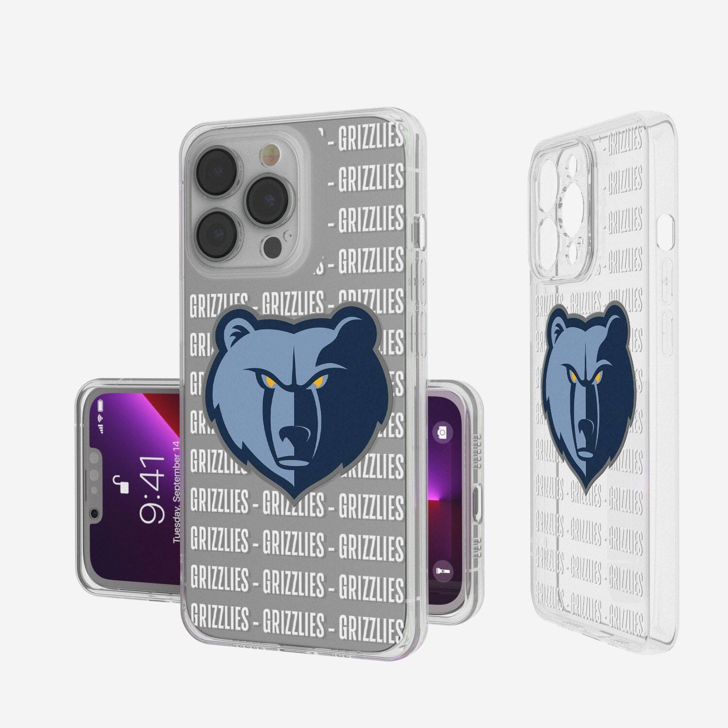 Keyscaper NBA Memphis Grizzlies iPhone Clear Text Backdrop Design Case ...