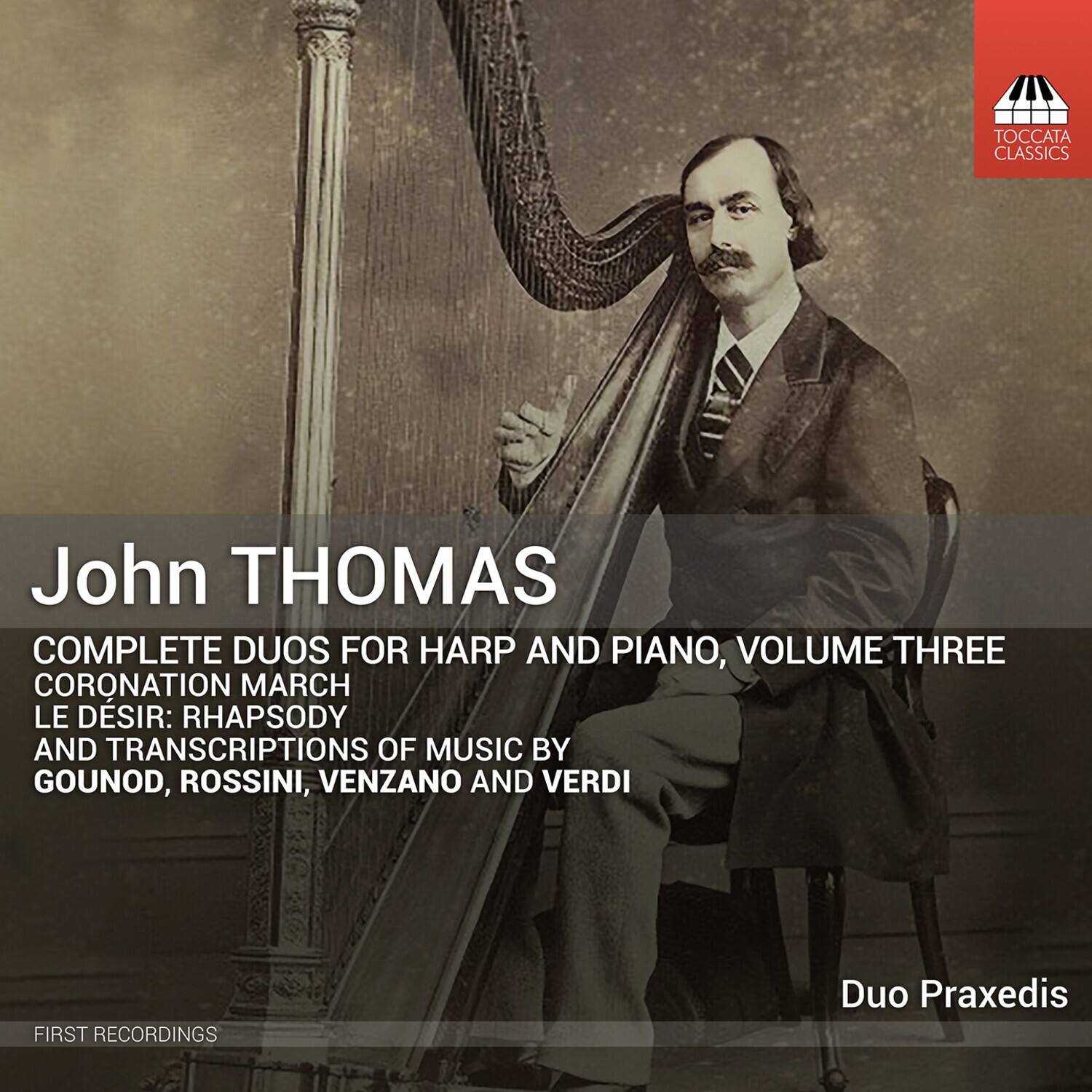Duo Praxedis Complete Duos for Harp & Piano Vol. 3 COMPACT DISCS [CD ...