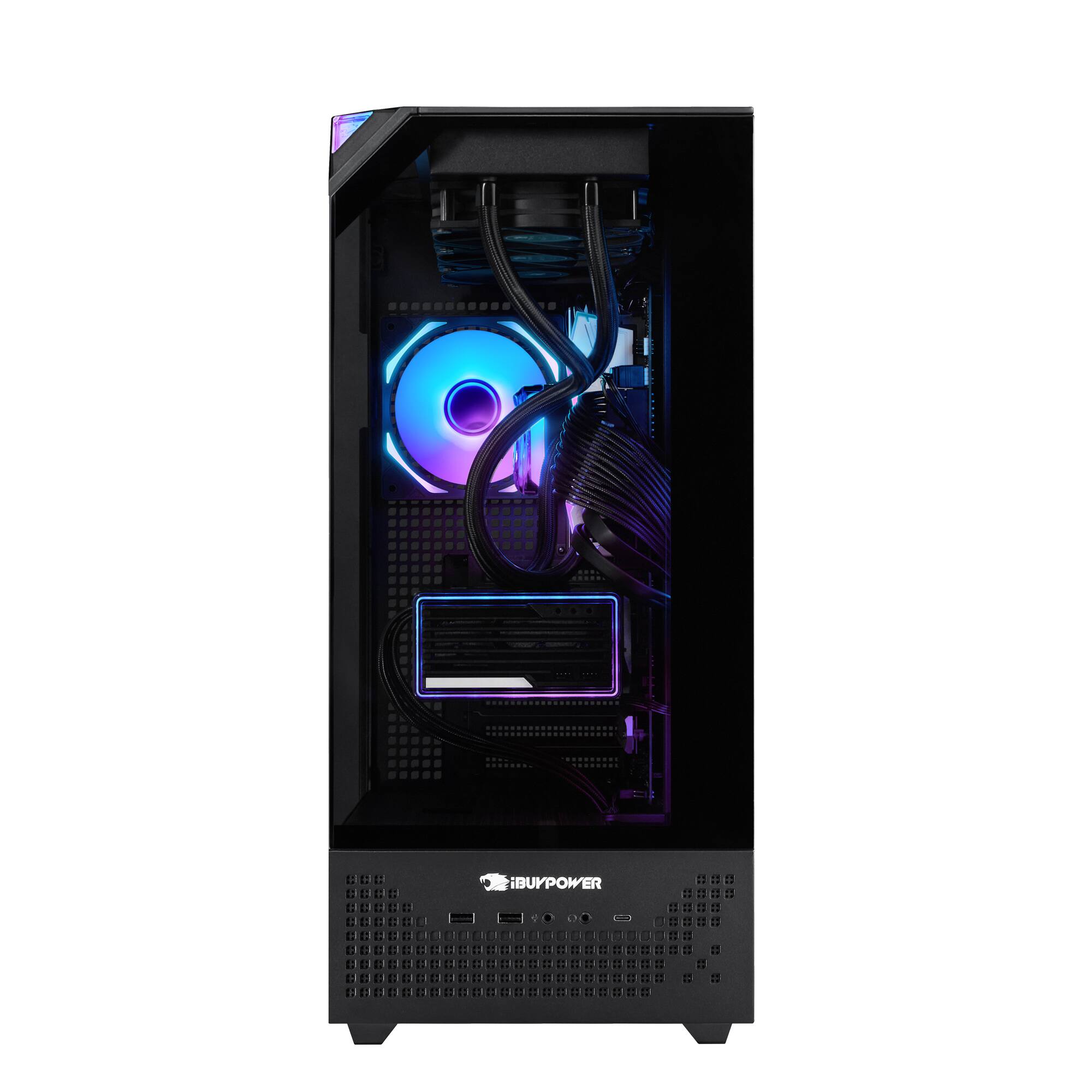 iBUYPOWER Element Pro Gaming Desktop PC AMD Ryzen 7 9800X3D,NVIDIA ...