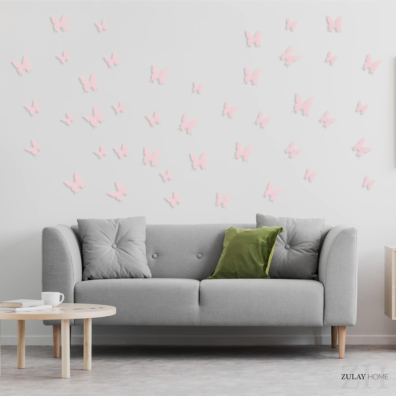 Zulay Kitchen Zulay 24pcs Removable DIY Decorations 3D Butterfly Wall ...