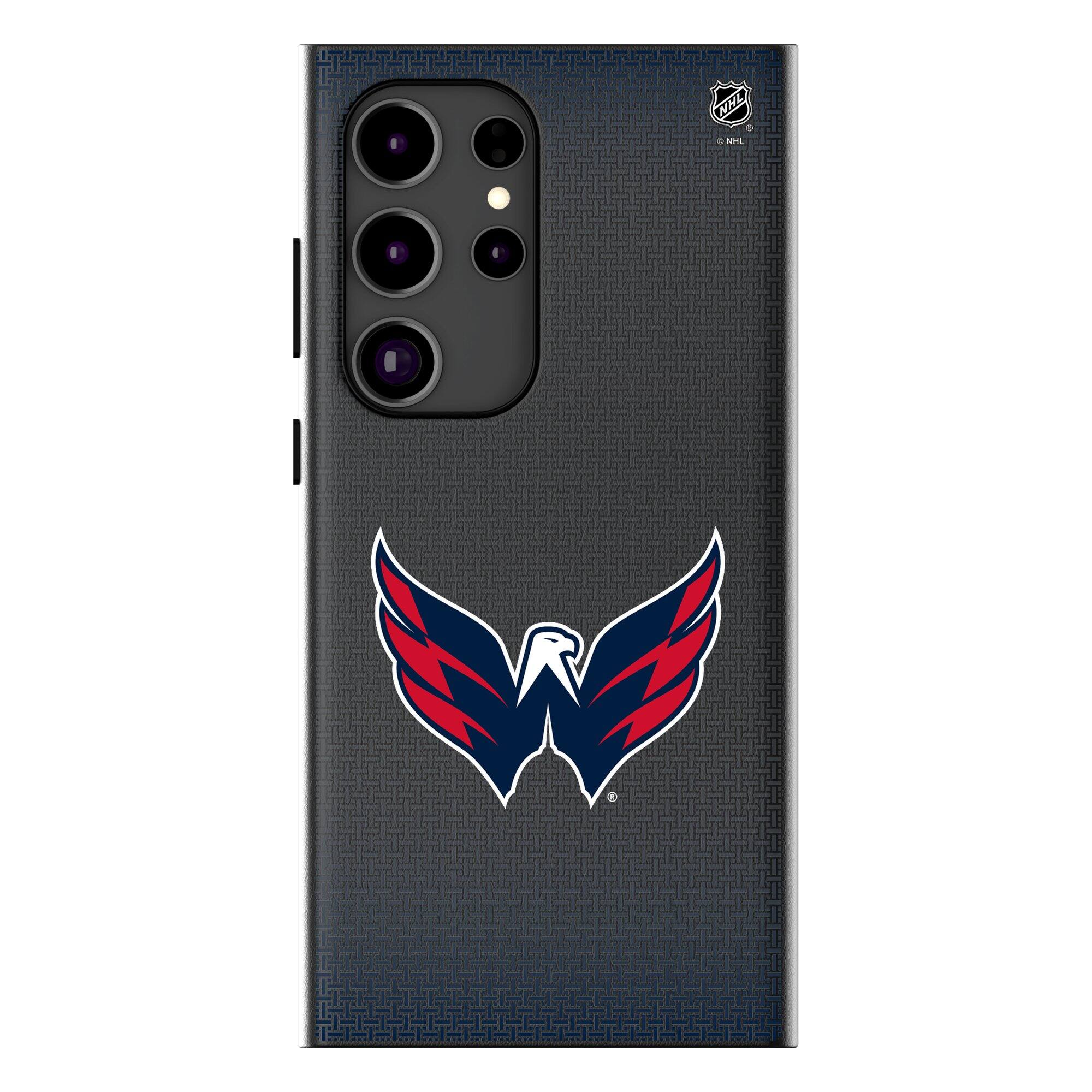 Keyscaper NHL Washington Capitals Linen Galaxy Magnetic Bump Case S24 ...