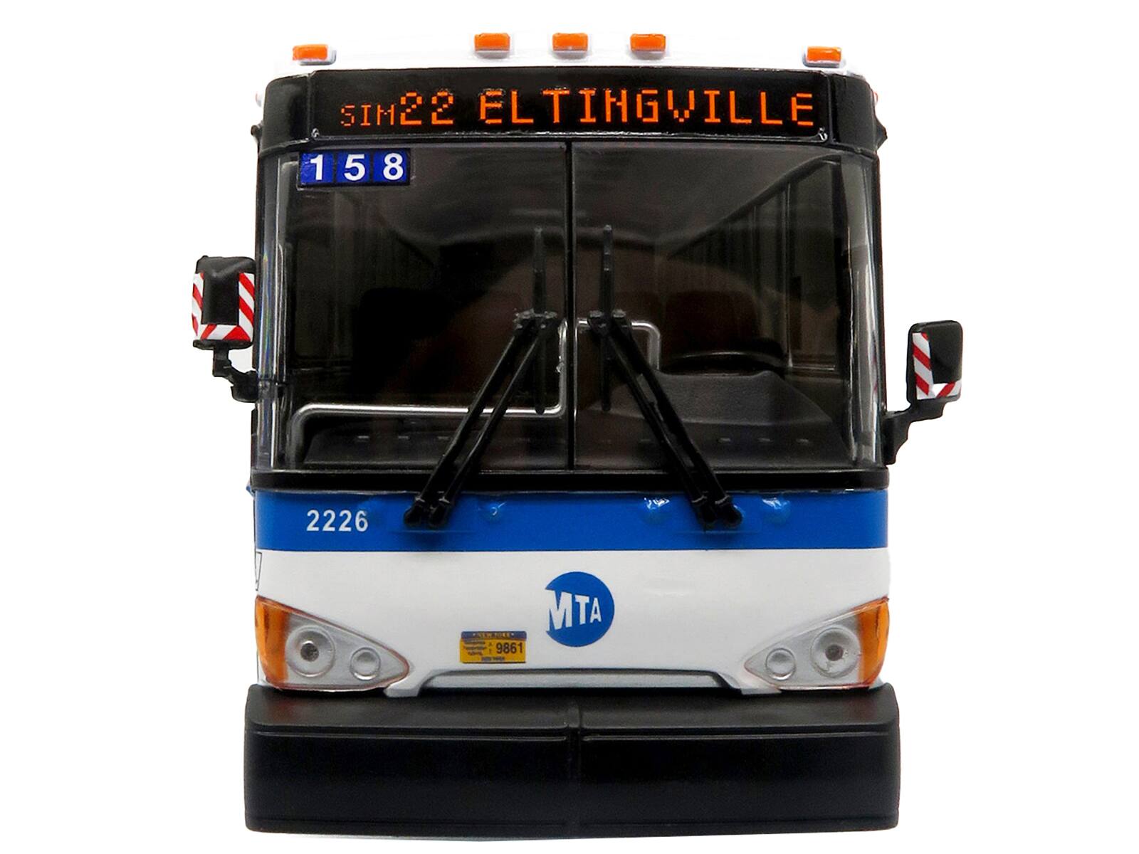 Iconic Replicas MCI D4500CT Express Coach Bus MTA New York City Transit ...