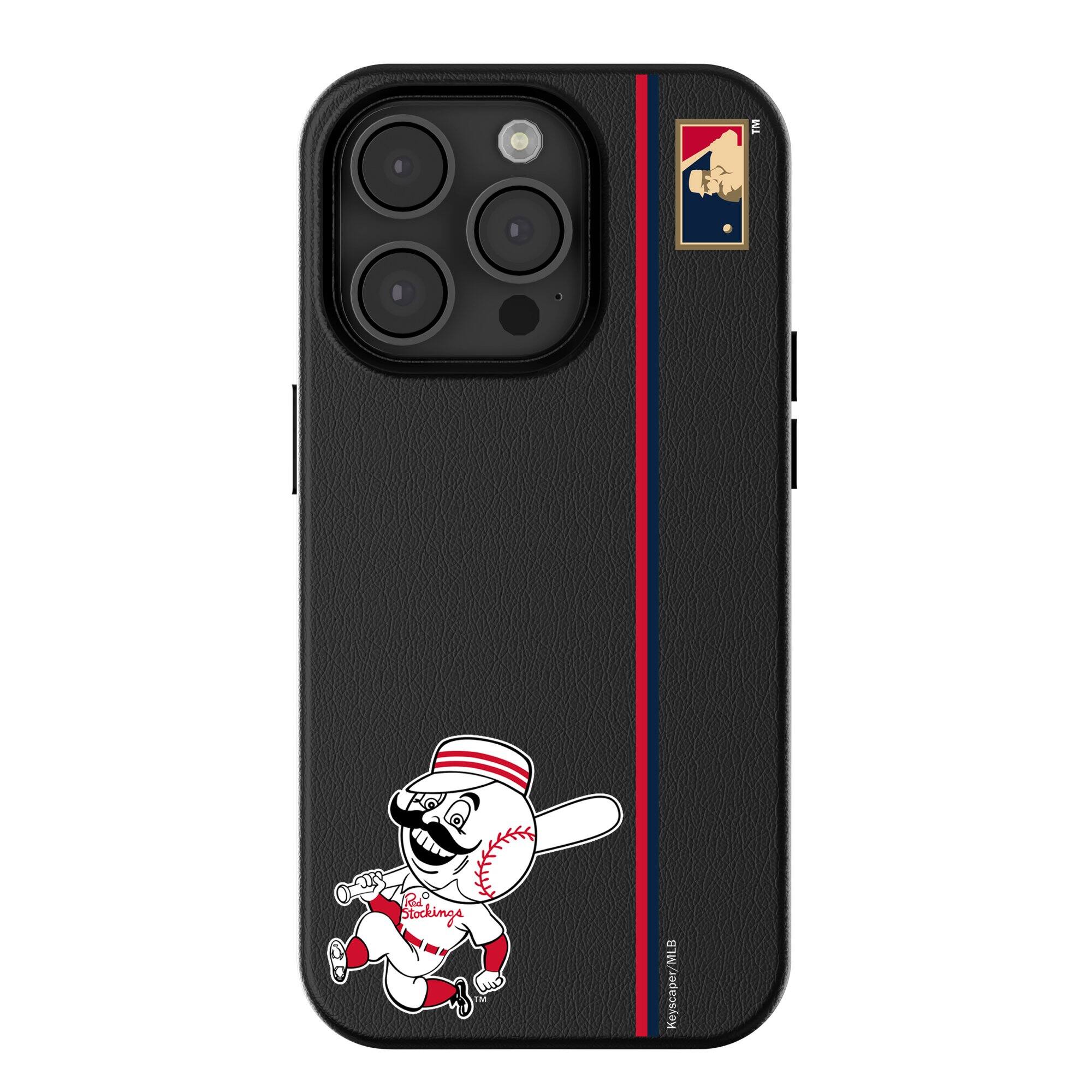 Keyscaper - Cincinnati Reds 1953 Logo iPhone Magnetic Bump - 16 Pro Max ...