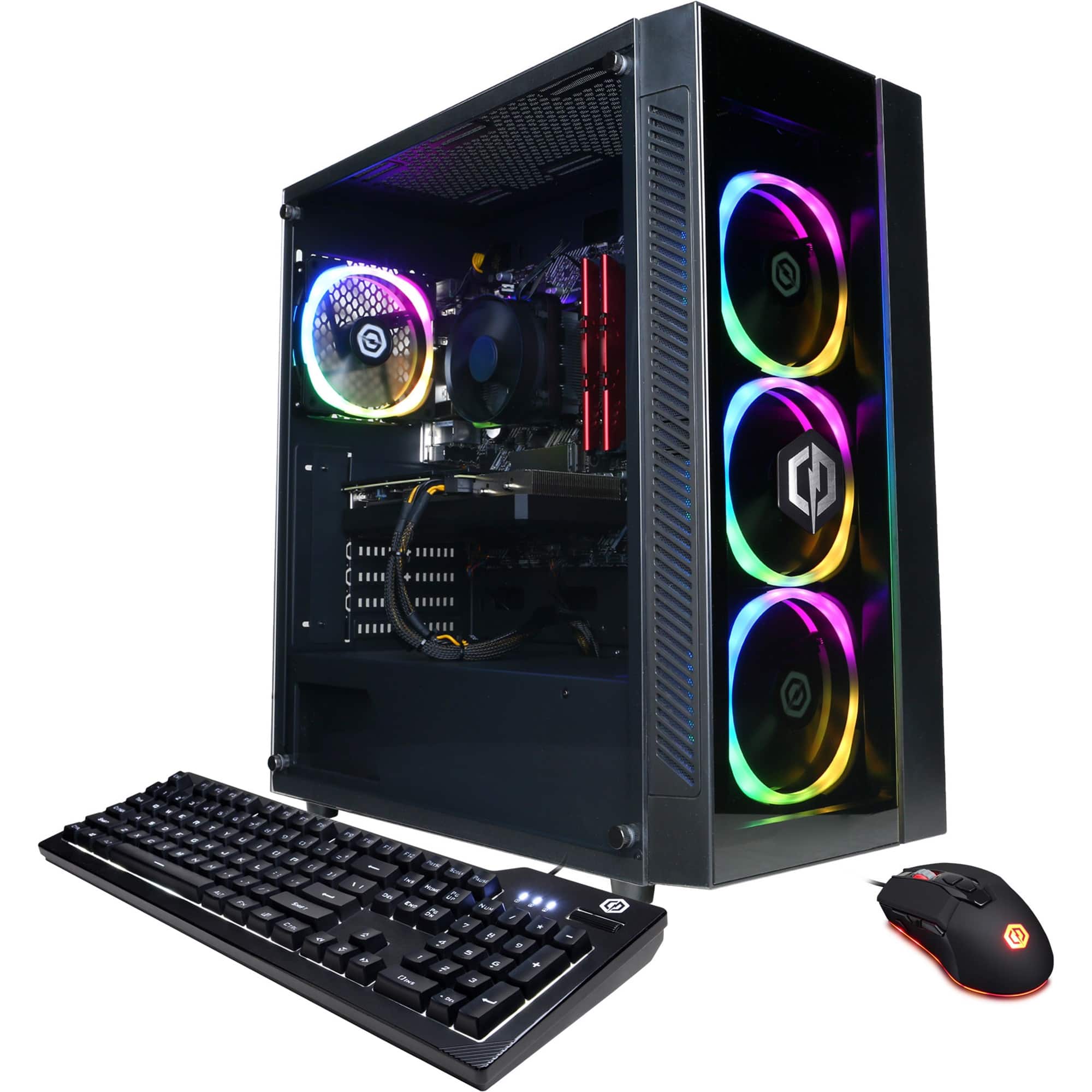 Best Buy: CyberPowerPC Gaming Desktop AMD Ryzen 5 3600 16GB Memory ...