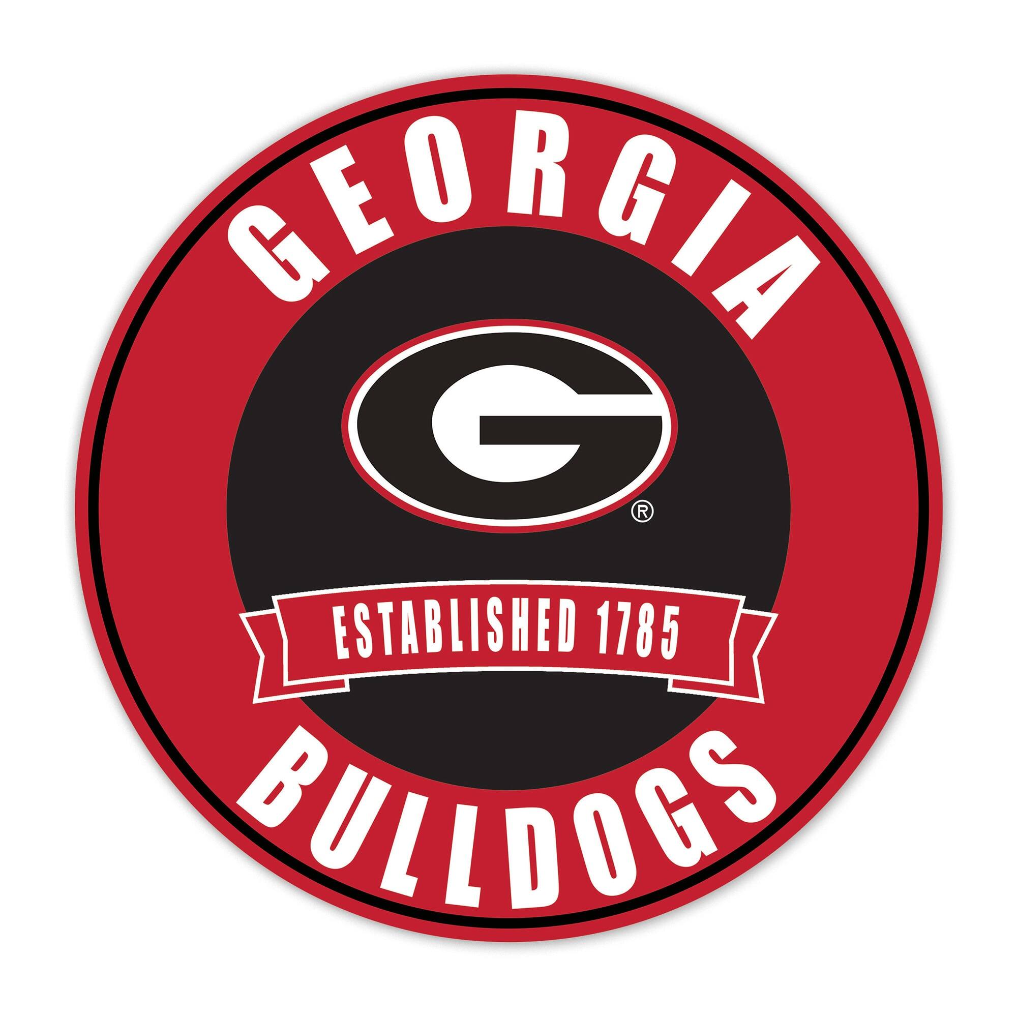 Fan Creations Georgia Bulldogs 24" Circle with Banner Multicolor ...