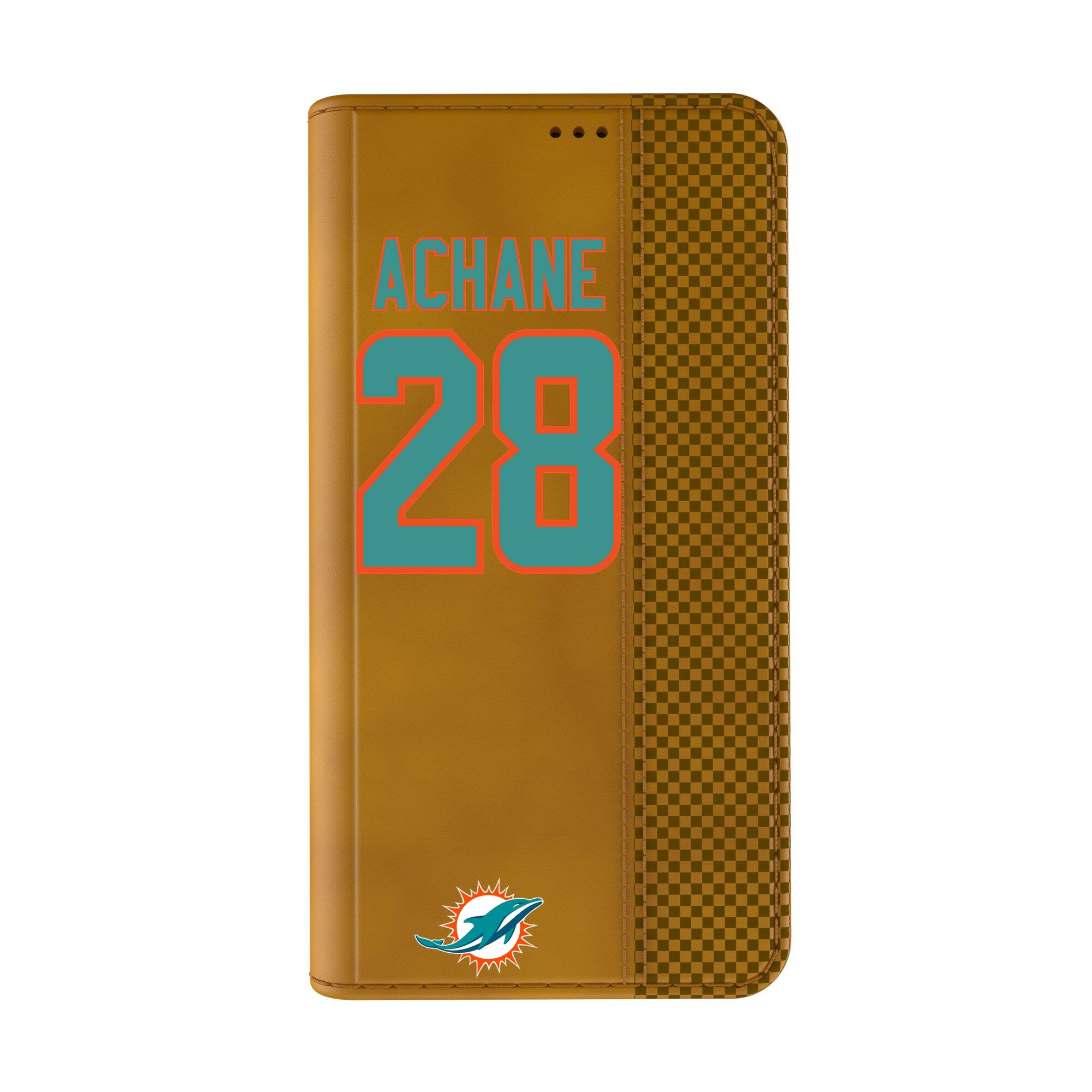 Keyscaper NFL De Von Achane Miami Dolphins Folio iPhone Case 14 Pro ...