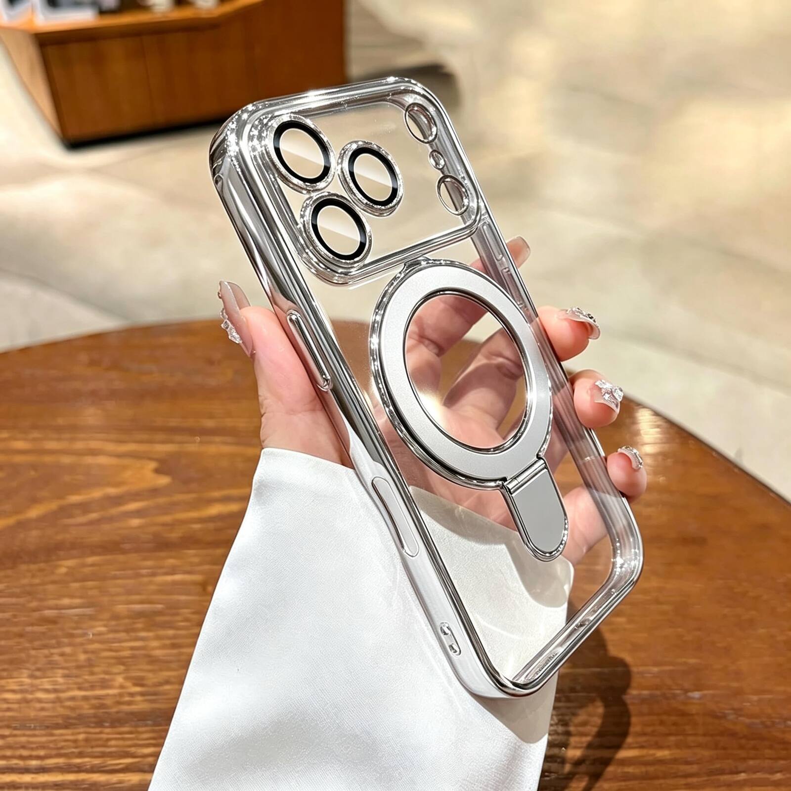 UUCOVER Magnetic Case for iPhone 17 Pro Max,Shockproof TPU+PC Clear ...