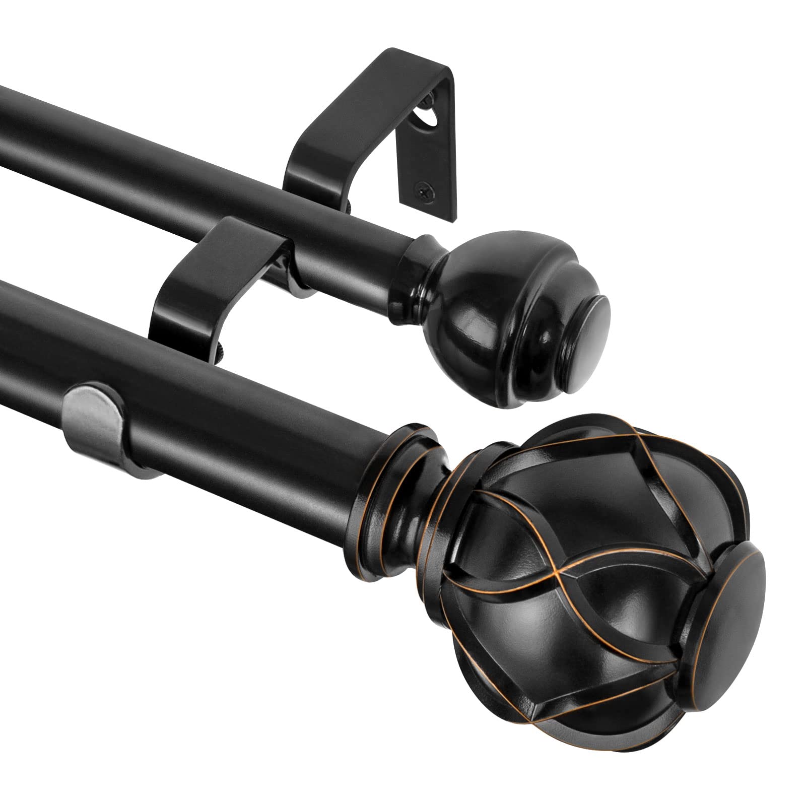 Skar Audio Double Curtain Rods For Windows To Heavy Duty Rod ...