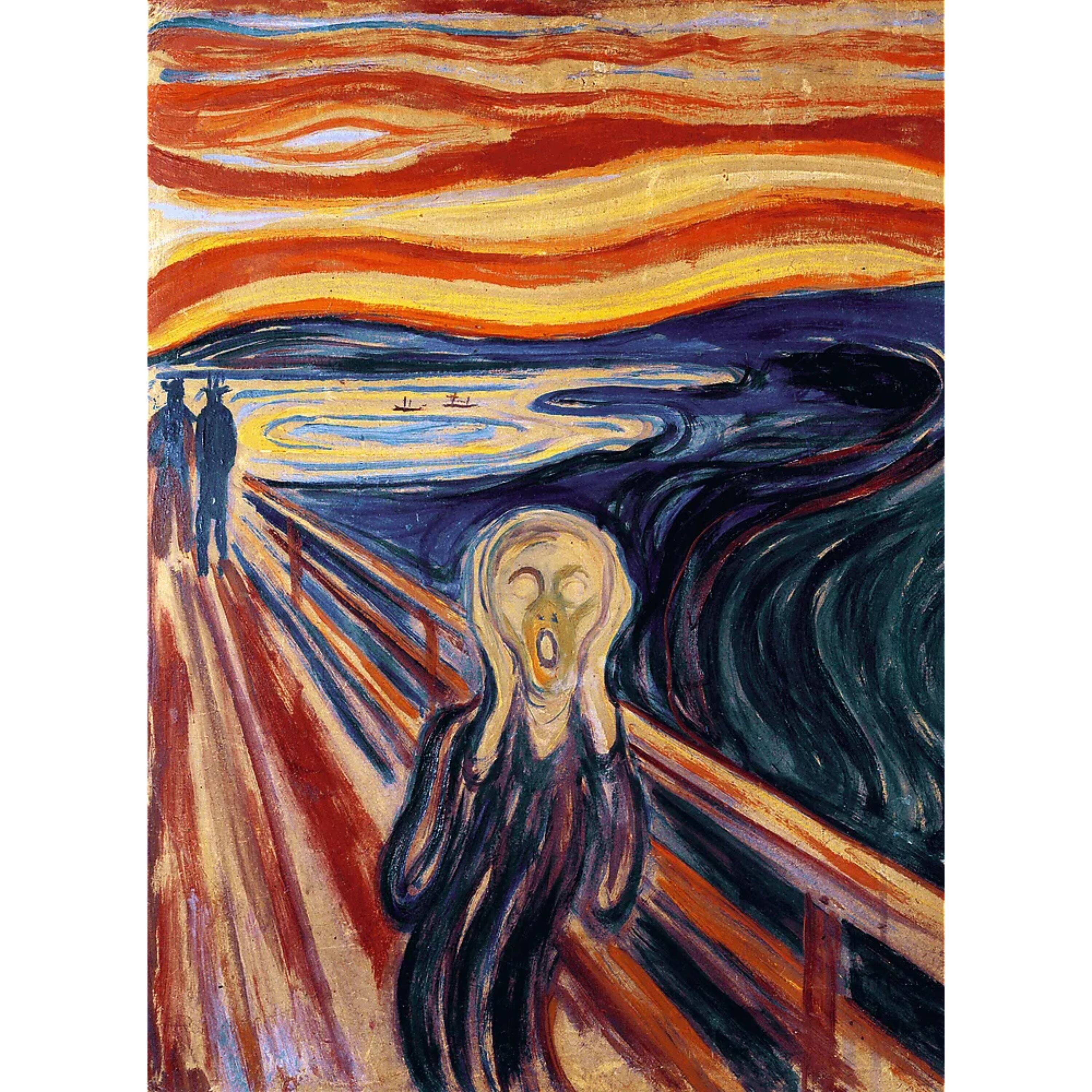 Trefl Wood The Scream Edvard Munch 200 Piece Wooden Puzzle 20252 - Best Buy
