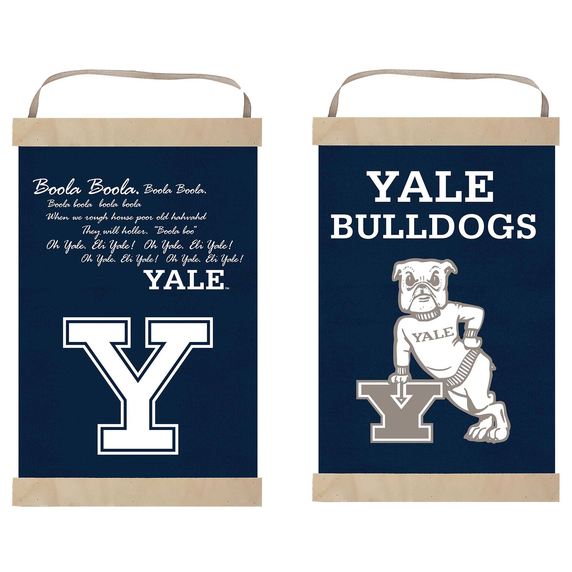 Jardine Yale Bulldogs Fight Song Banner Sign Navy 200835202 - Best Buy