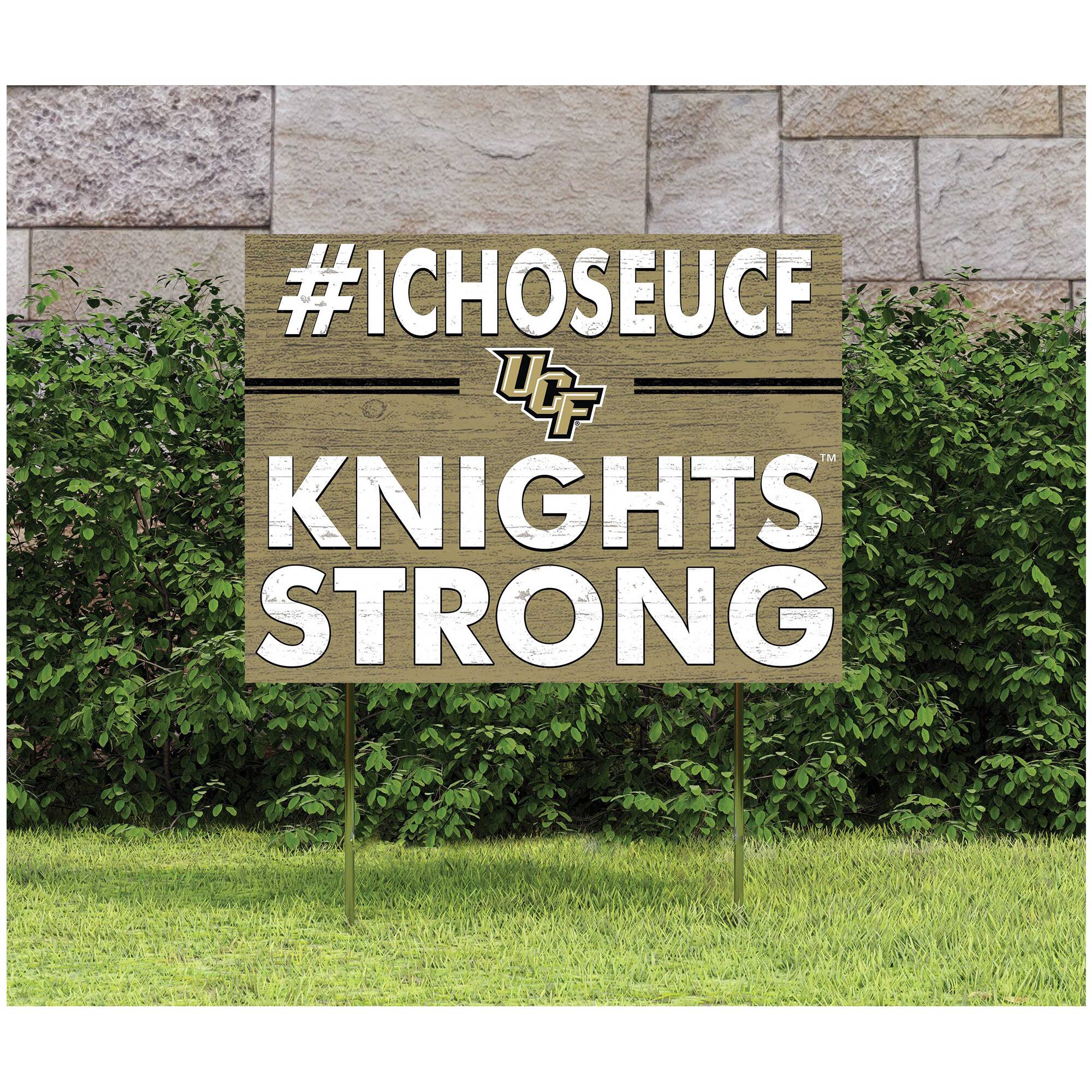 Jardine UCF Knights 18'' x 24'' I Chose Lawn Sign Black 4965520 - Best Buy