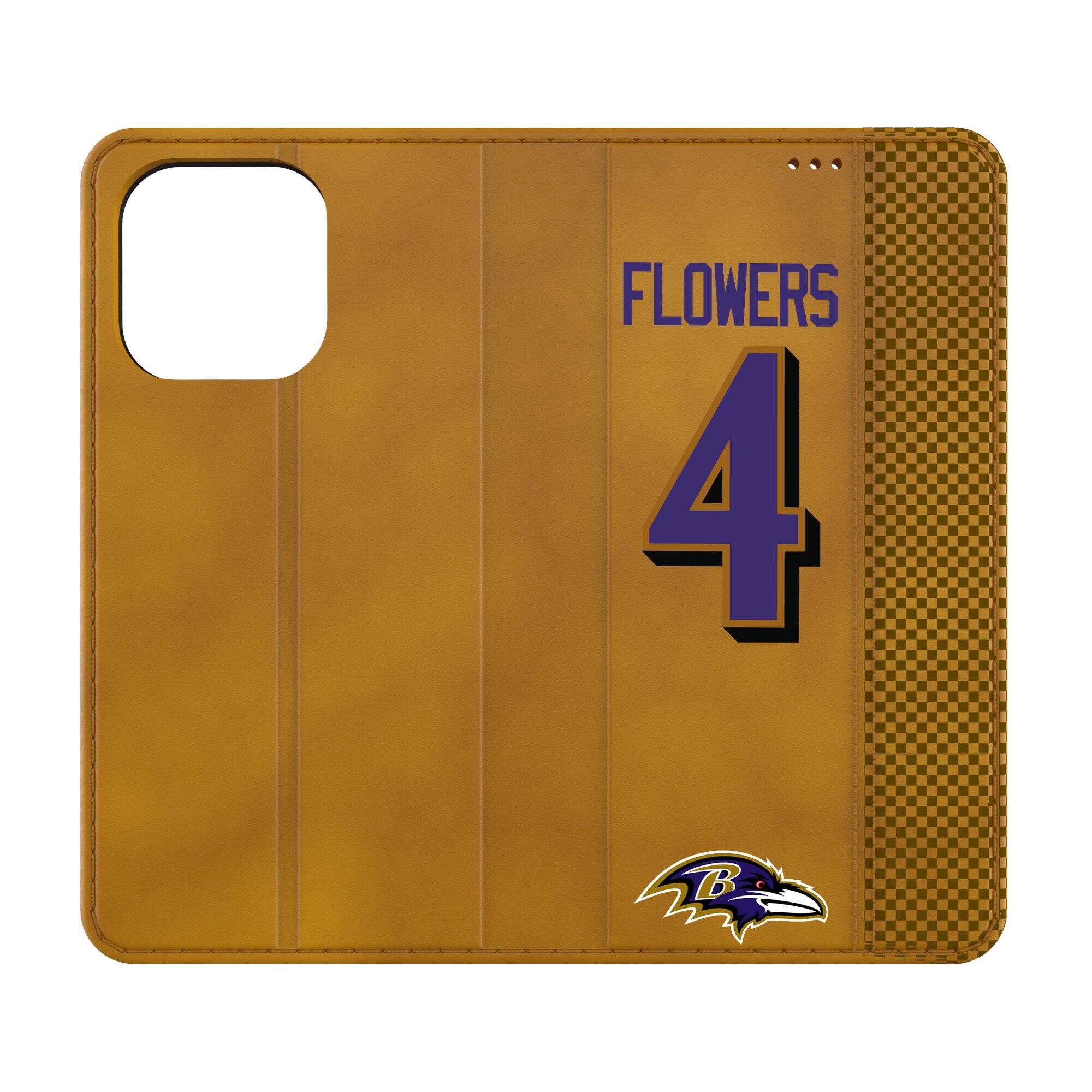 Keyscaper NFL Zay Flowers Baltimore Ravens Folio iPhone Case 13 Pro ...