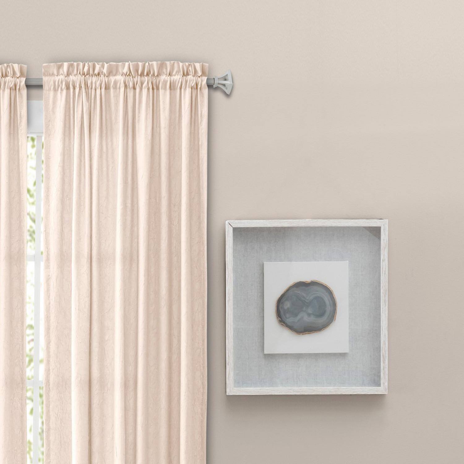 Ellis Curtain Portland Crushed Taffeta Rod Pocket Tailored Panel 48x63 ...