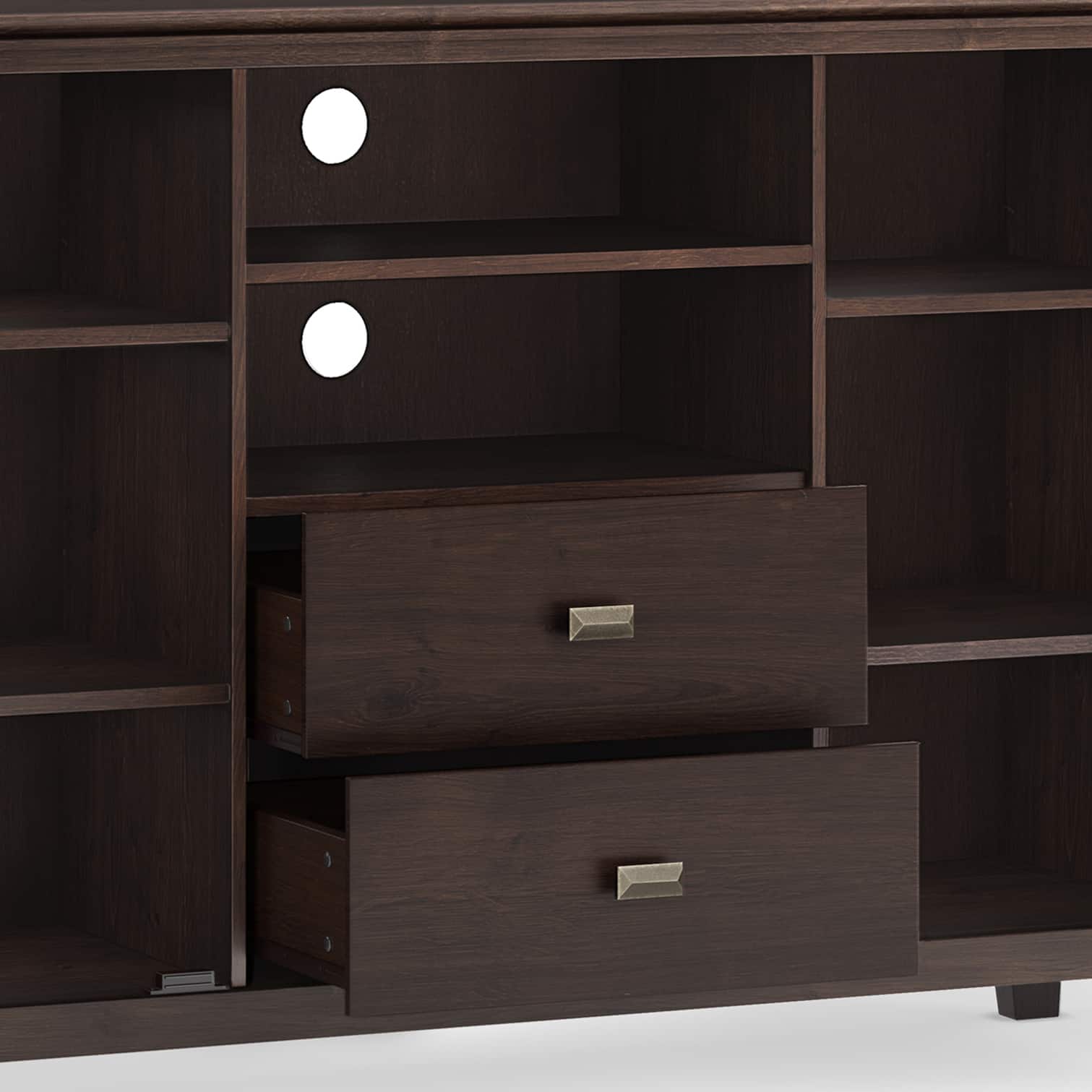 Customer Reviews: Simpli Home Artisan SOLID WOOD 53 inch Wide ...