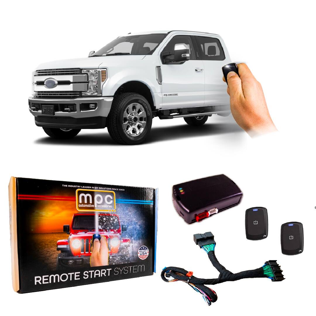 MPC 1 Button Activated Remote Start For 2017 2019 Ford F 250 Super Duty ...