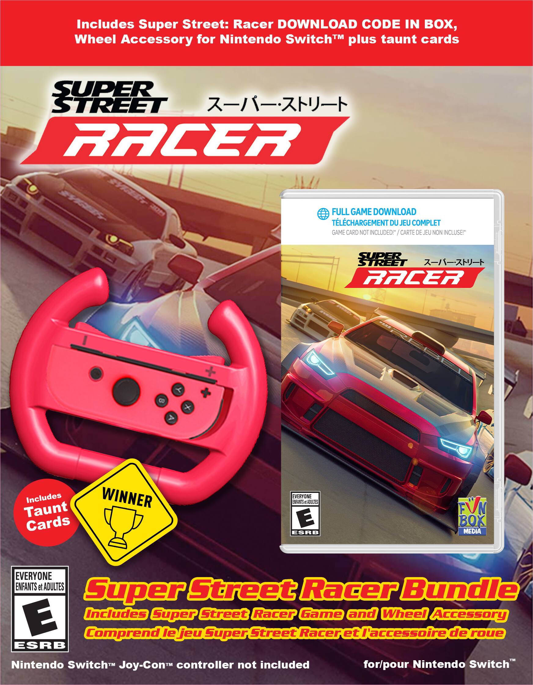 Customer Reviews: Super Street Racer Bundle Nintendo Switch - Best Buy