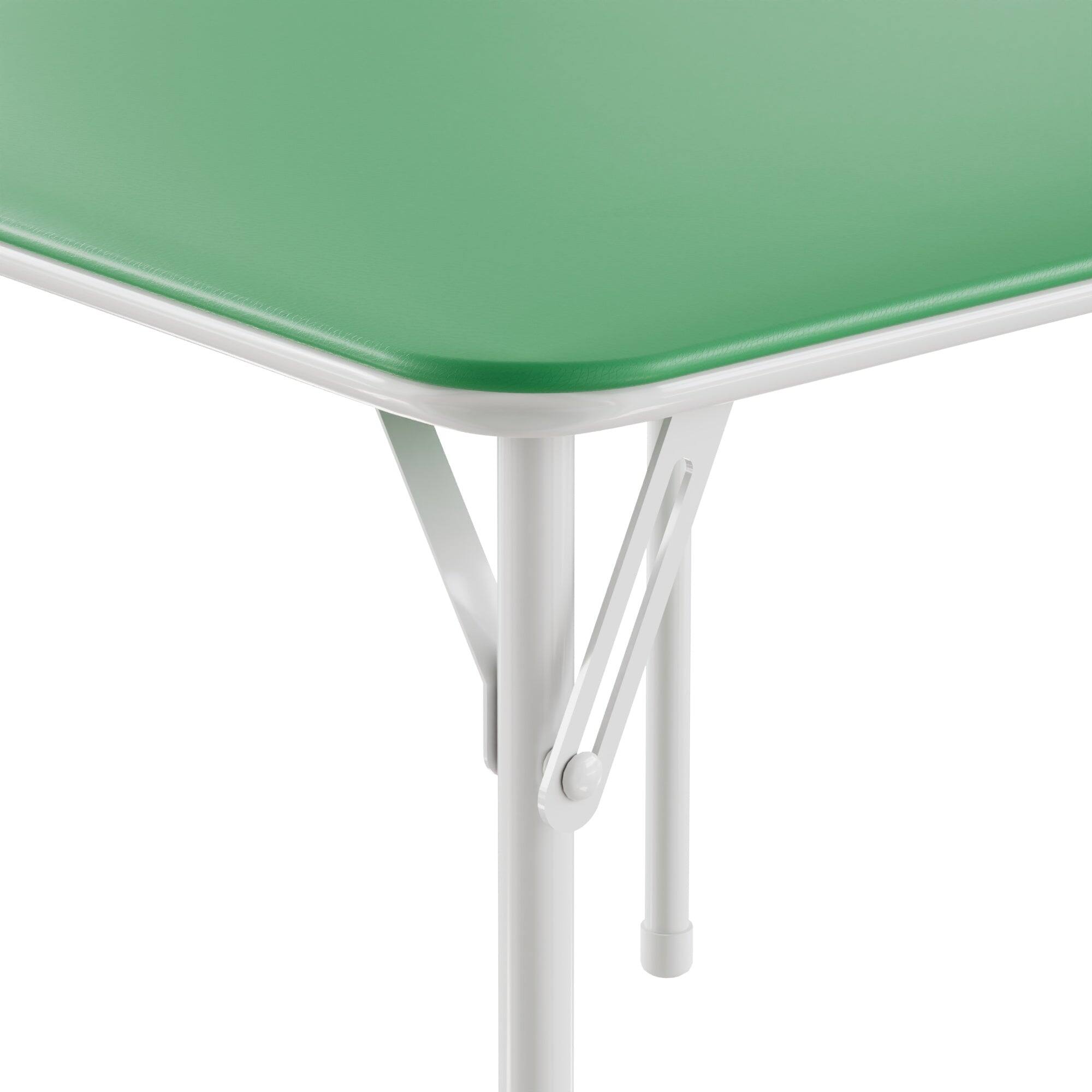 Vecelo Kids Folding Table and Chairs Set of 5 Toddler Activity Center ...