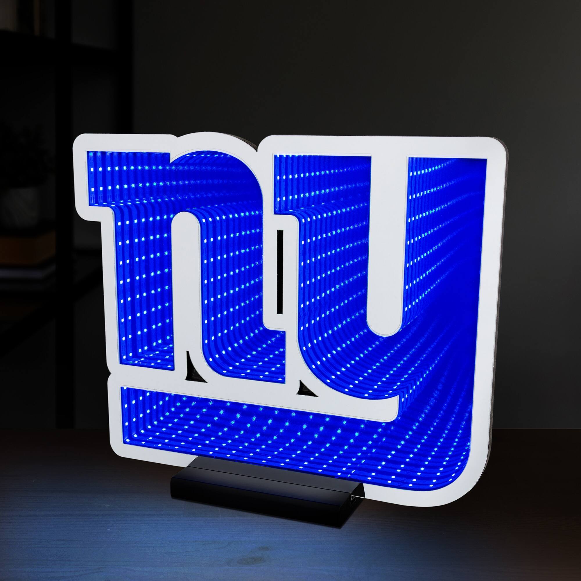 Sporticulture New York Giants LED Infinity Logo Light Blue - Best Buy