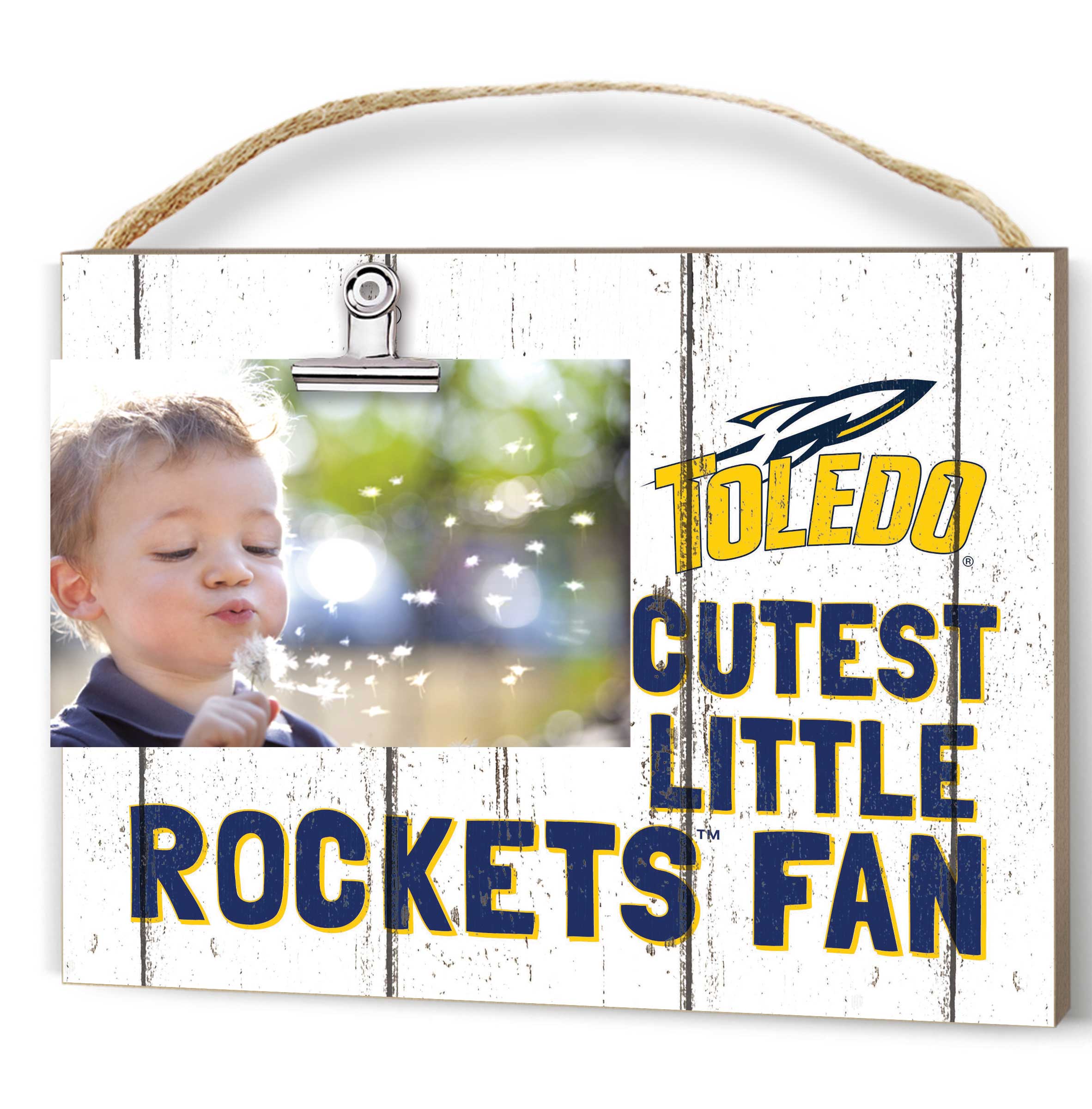 Jardine Toledo Rockets 8'' x 10'' Cutest Little Weathered Logo Clip ...