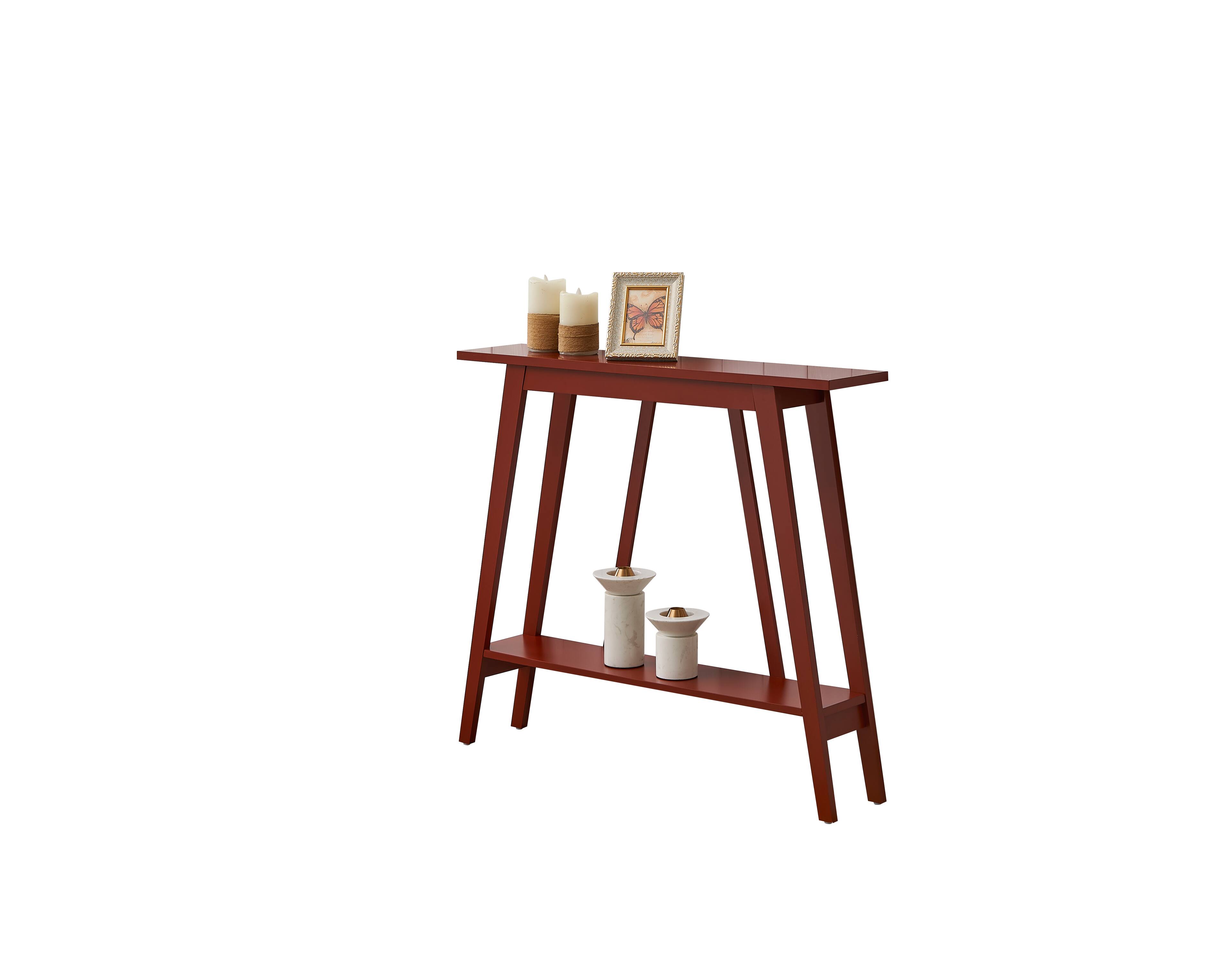 Kings Brand Furniture Conway Console Table Functional Narrow Wood ...
