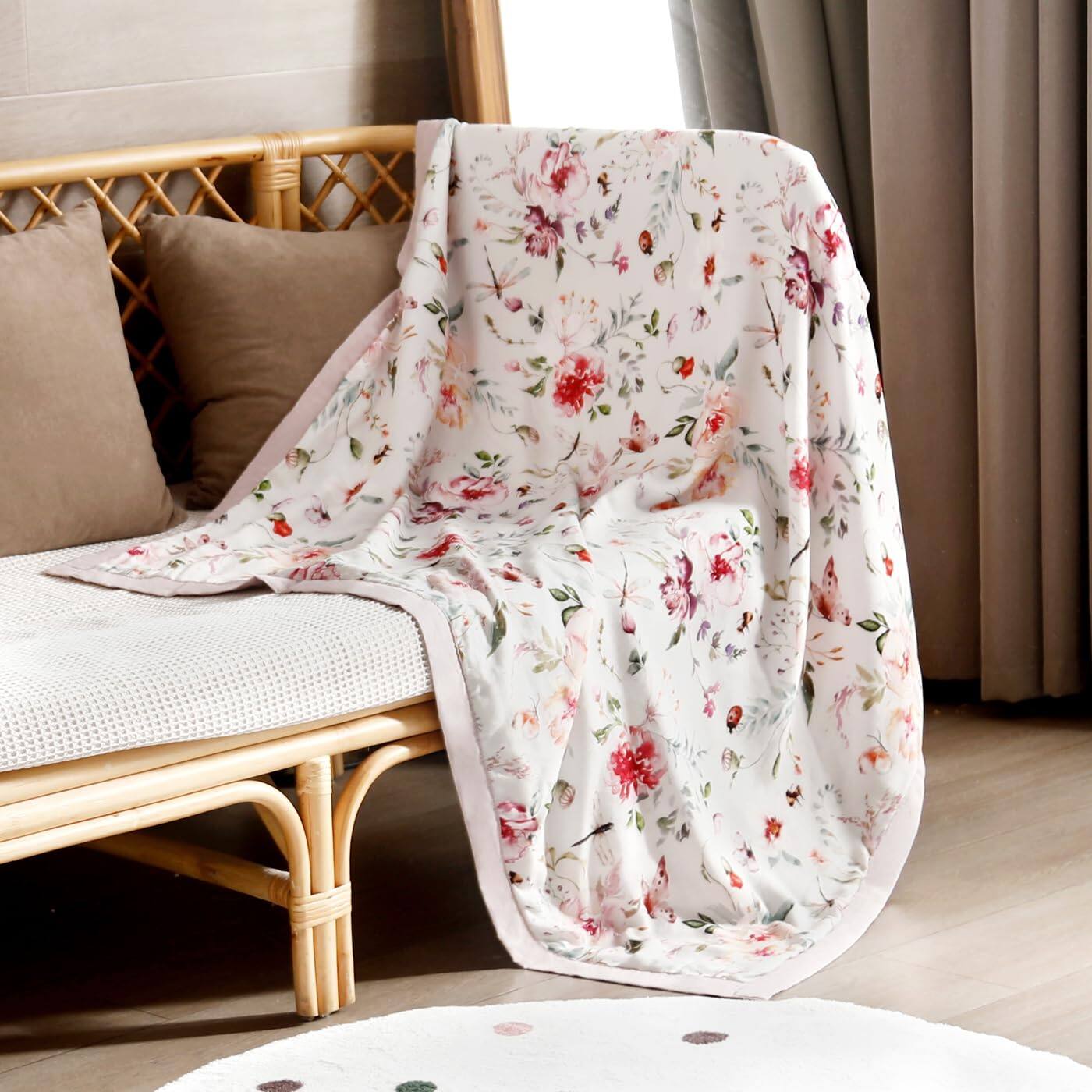 Dapper Styles Cotton Muslin Quilt Blanket Silky Soft And Breathable ...