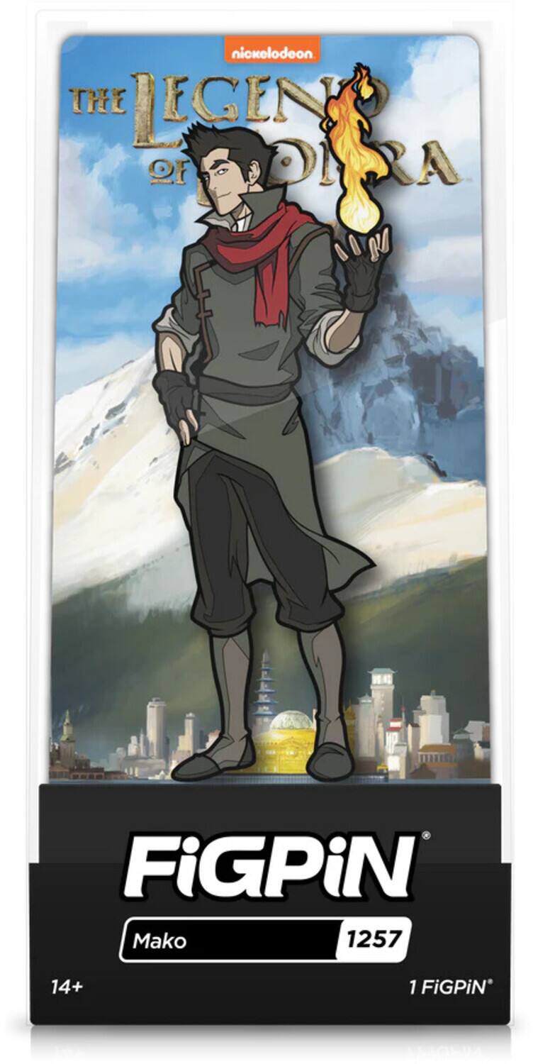 PopMarket FiGPiN Avatar: The Legend of Korra Mako Enamel Pin (1257 ...