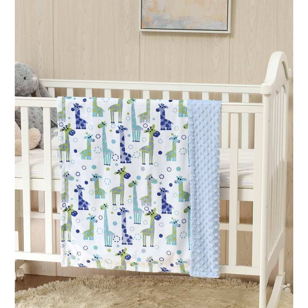 Pacoar Cade Minky Blanket For Soft Plush Receiving Giraffe Inches ...