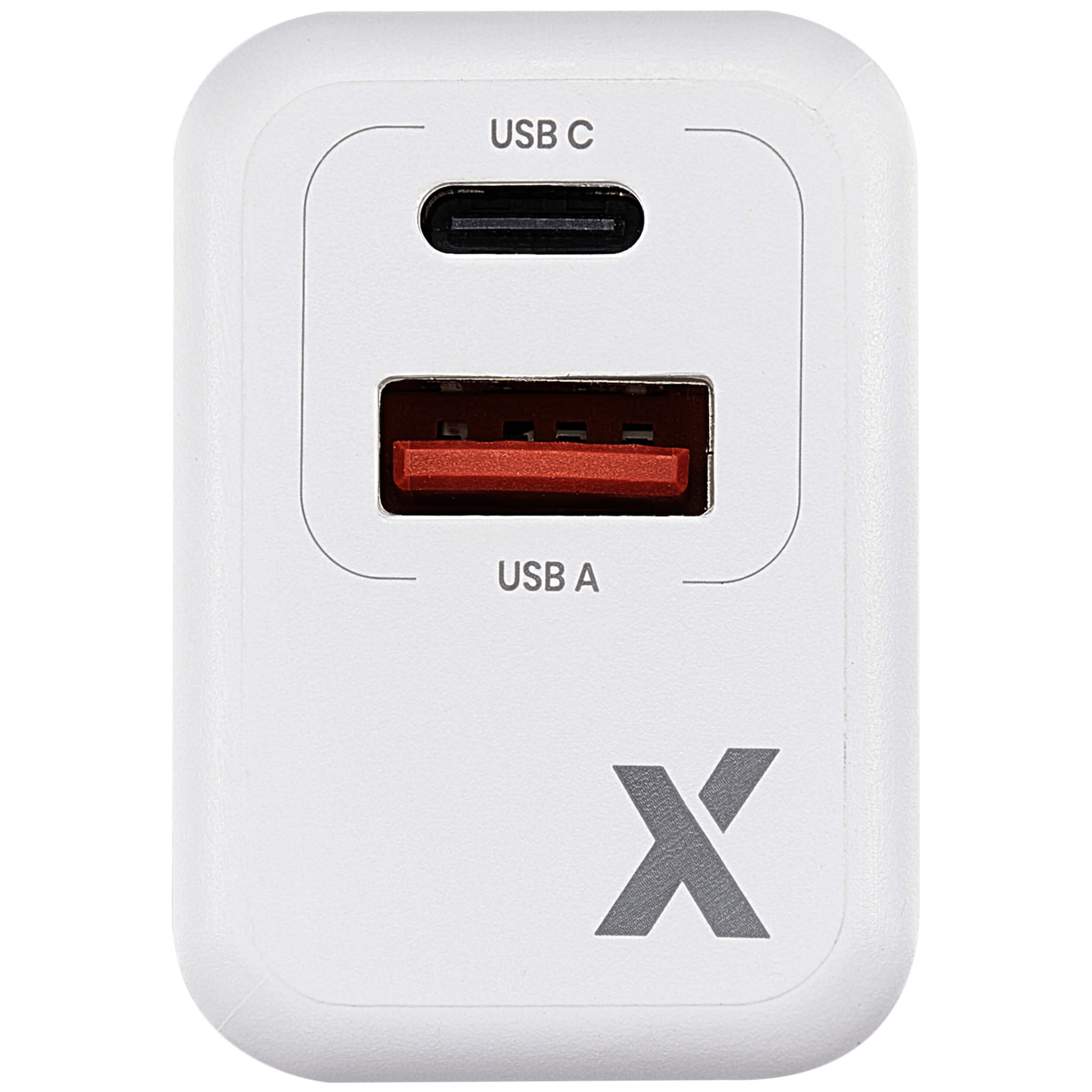 Ampsentrix 2 Plug 20W USB Type C And USB Type A Wall Power Adapter ...