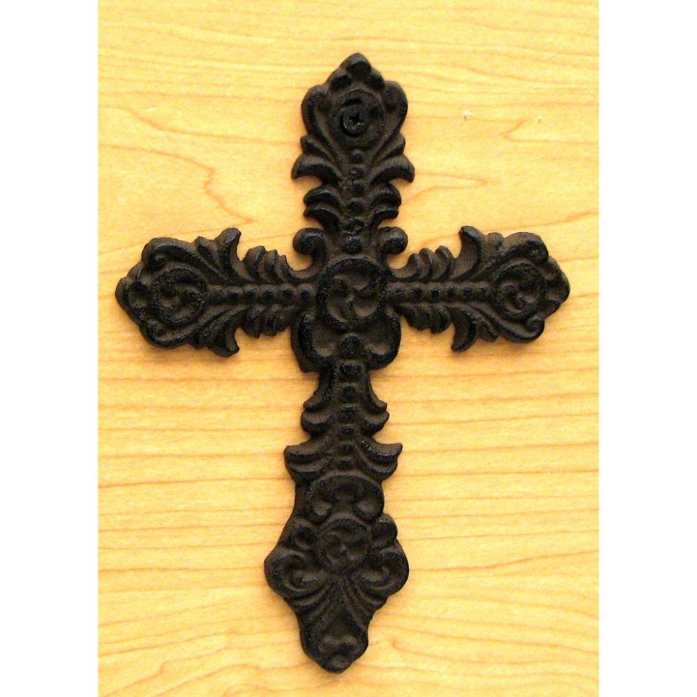 BreeBe Small Cast Iron Cross Black 0184J-01031 - Best Buy