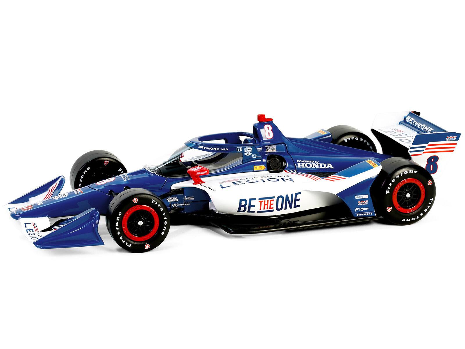 Greenlight Dallara IndyCar #8 Linus Lundqvist "The American Legion ...
