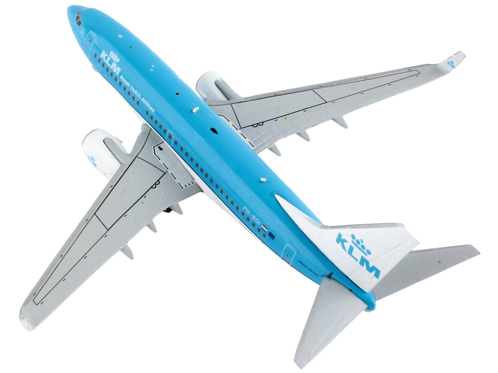 Boeing 737 700 Commercial Aircraft "KLM Royal Dutch Airlines" 1/400 ...