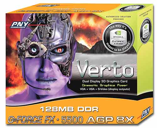 Best Buy: PNY Verto GeForce FX 5500 Graphics Card VCGFX55APB