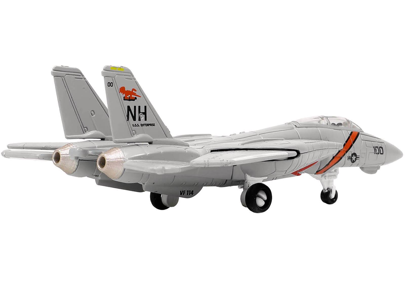 Forces Of Valor Grumman F 14 Tomcat VF 114 Aardvarks w/ USS Enterprise ...