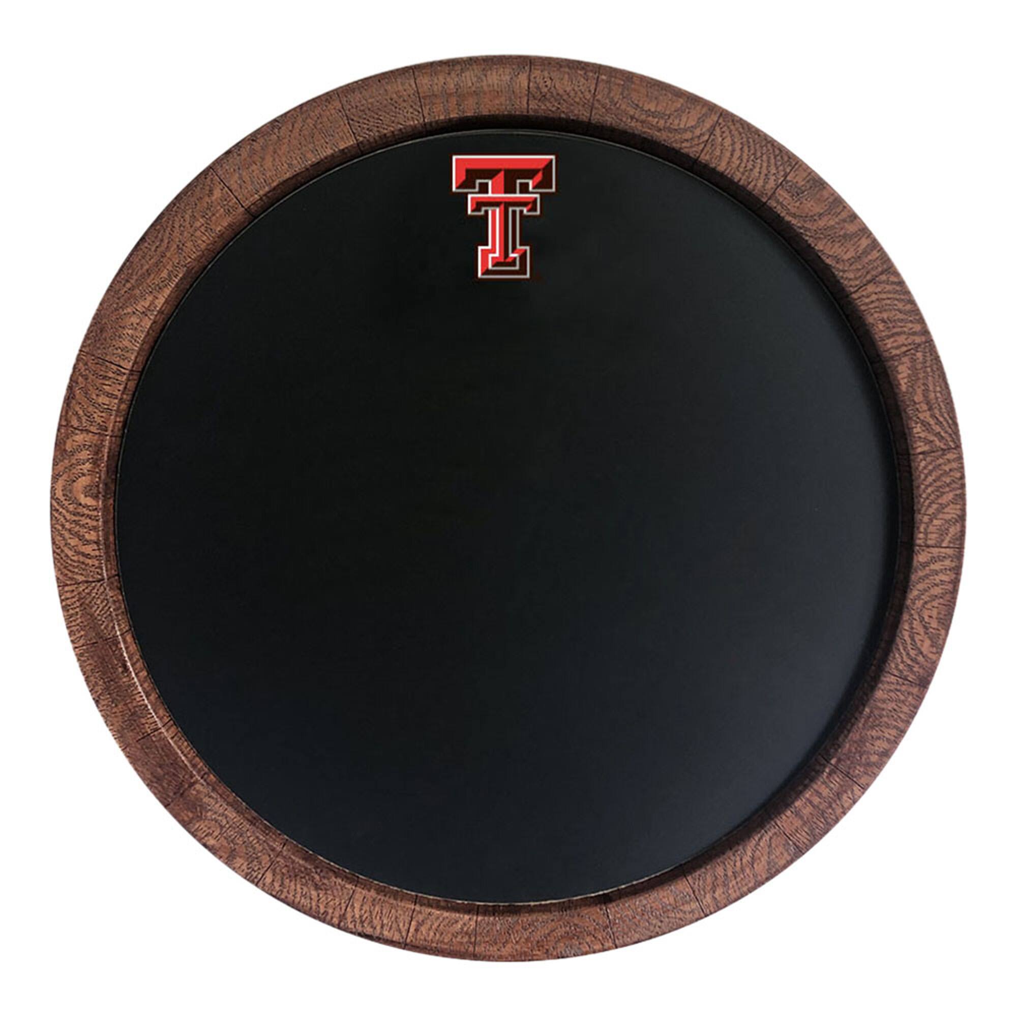 The Fan Brand Texas Tech Red Raiders 20.25'' Round Chalkboard Faux ...