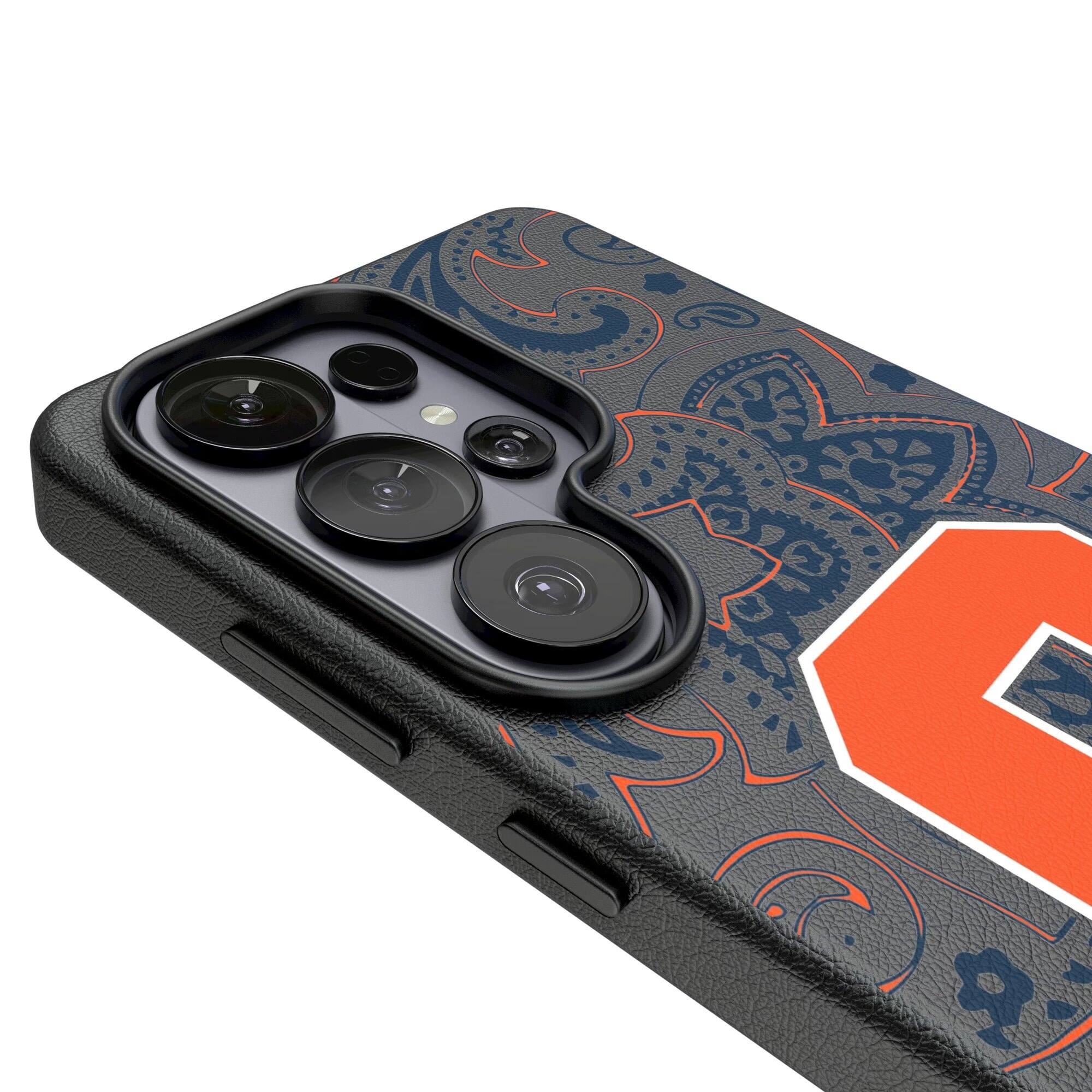Keyscaper NCAA Syracuse Orange Paisley Galaxy Magnetic Bump Case S24 ...