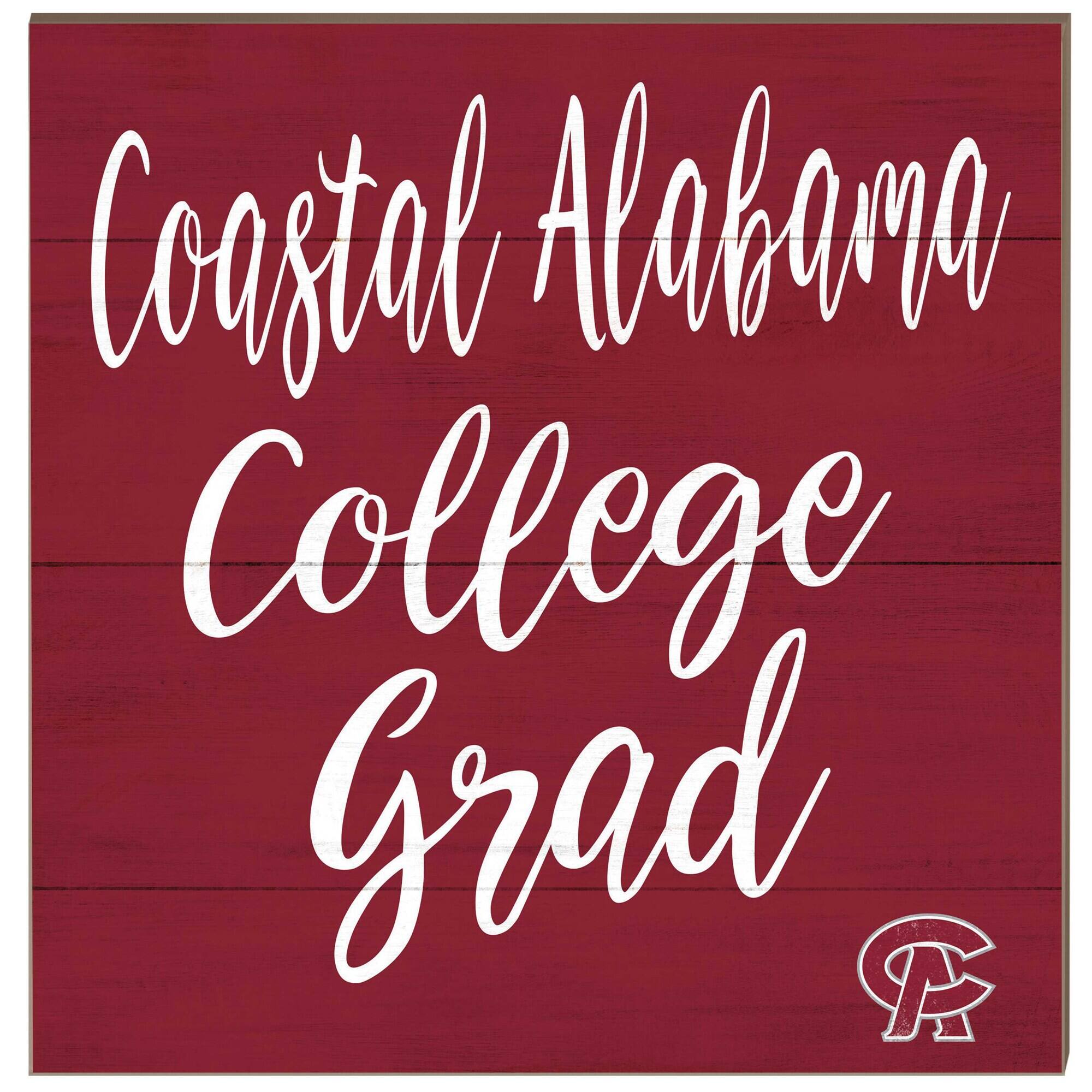 Jardine Coastal Alabama Community College 10'' x 10'' Grad Plaque ...