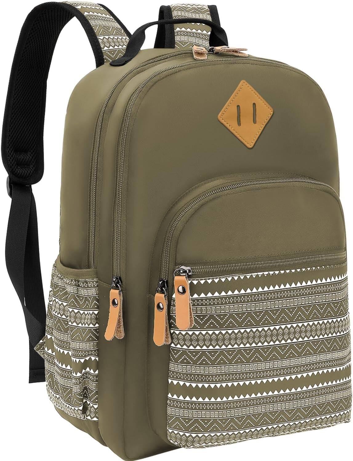 Live At Space Leaper Water resistant Floral Laptop Backpack Women ...