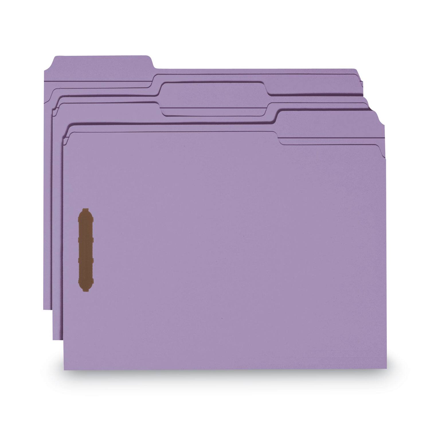 Smead Manufacturing Top Tab Colored Fastener Folders, 0.75" Expansion ...