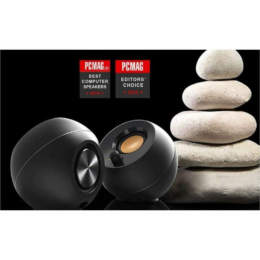 Creative Labs Creative Pebble 2.0 Speaker System 4.40 W RMS 100 Hz to 17 kHz Black 51MF1680AA000 ...