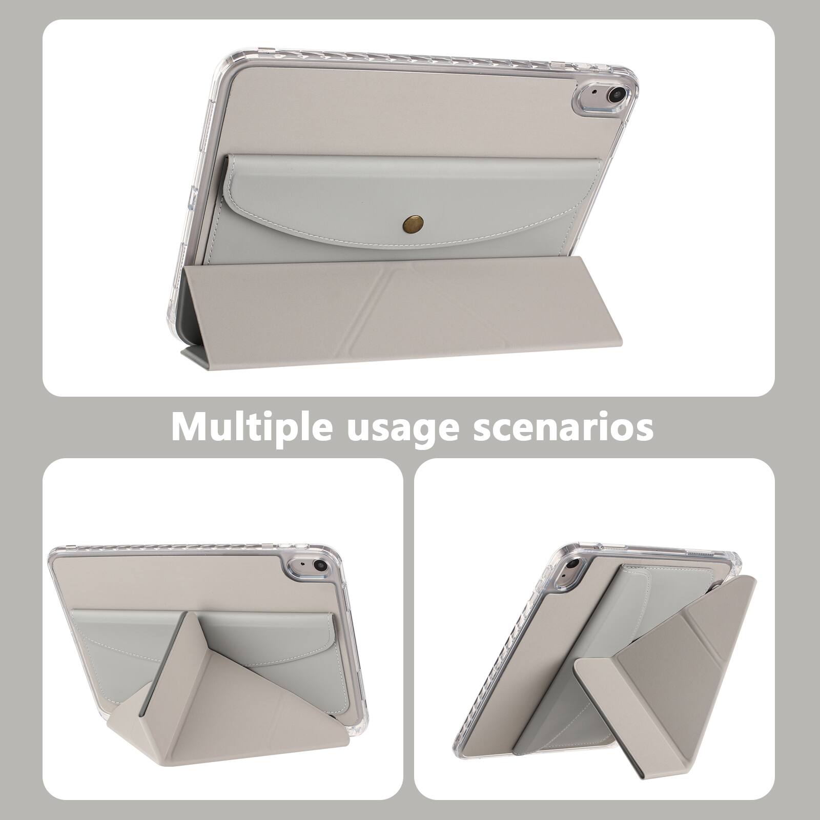 Dteck for Apple iPad (A16) 11" 2025 & iPad 10th Gen 2022 Y Fold Tablet ...