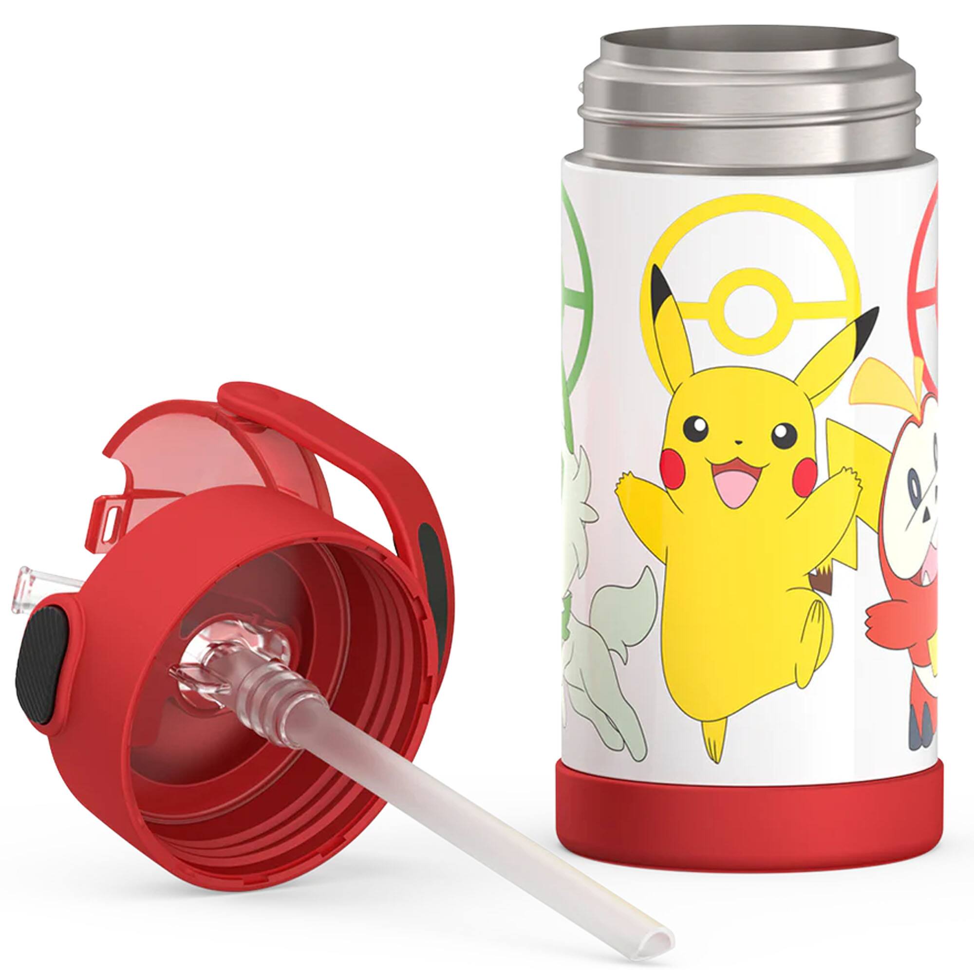 Thermos 12 oz. Kid's Funtainer Insulated Water Bottle Pokemon THMF401 - Best Buy