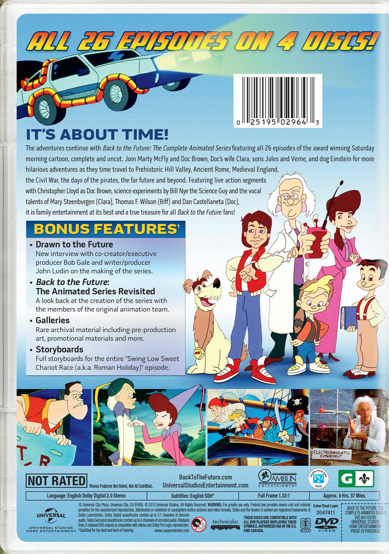 Back to the Future: The Complete Animated Series (Box Set) [DVD ...