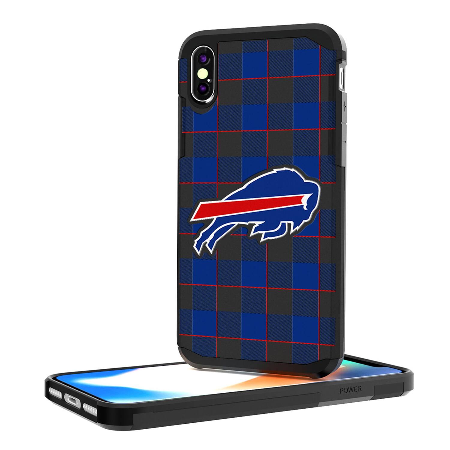 Keyscaper NFL Buffalo Bills iPhone Rugged Plaid Design Case 11 Pro Max ...