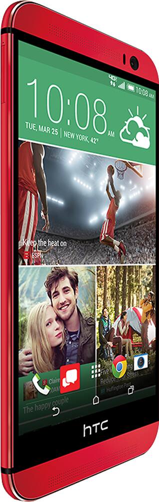 Customer Reviews: HTC One (M8) 4G LTE Cell Phone VZW HTC ONE M8 RED ...